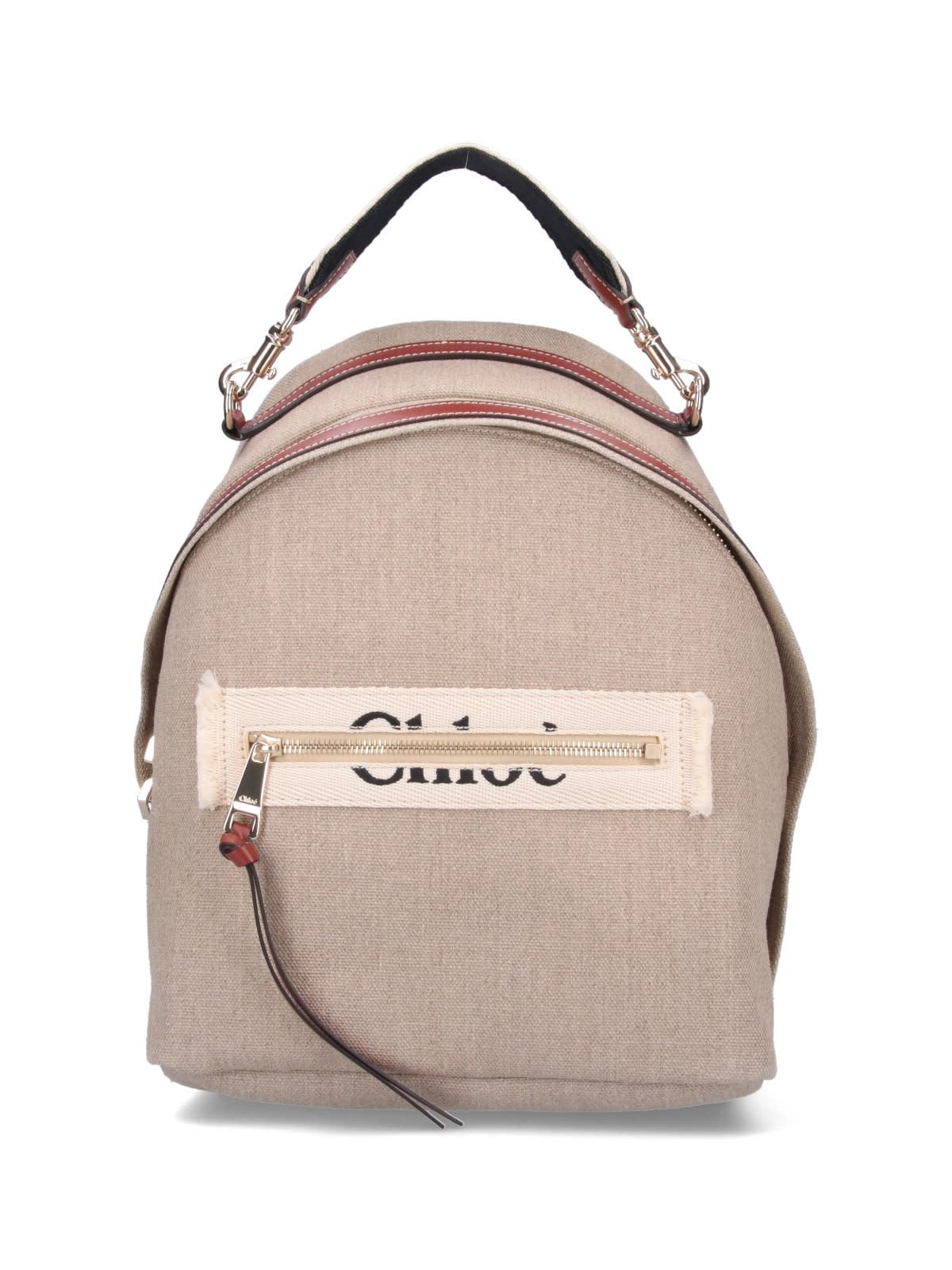 Chloé Backpack in Natural | Lyst