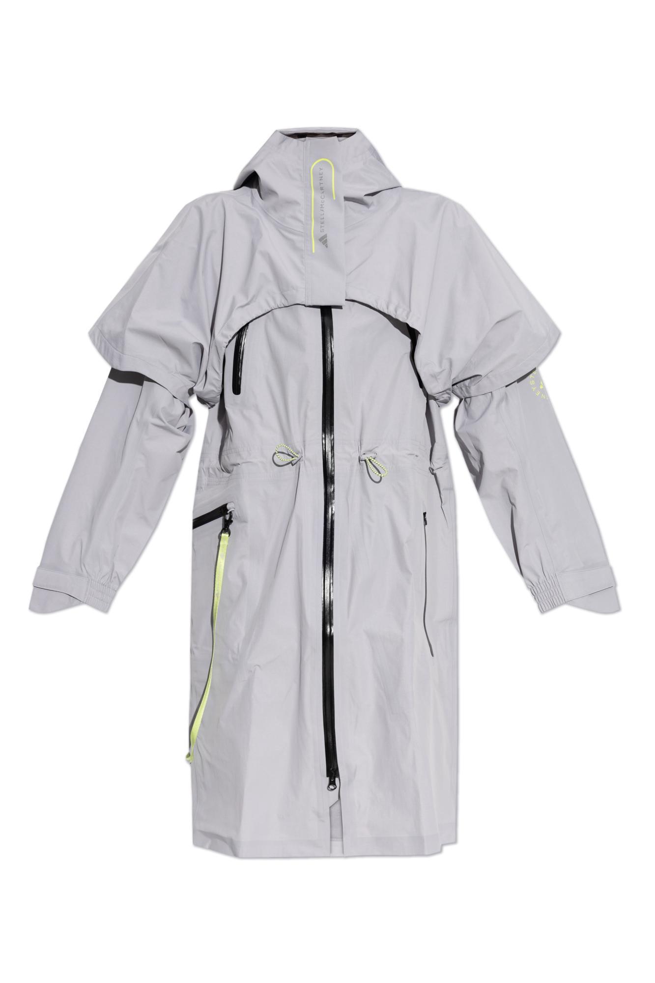adidas By Stella McCartney Waterproof Polyamide Jacket With Detachable ...