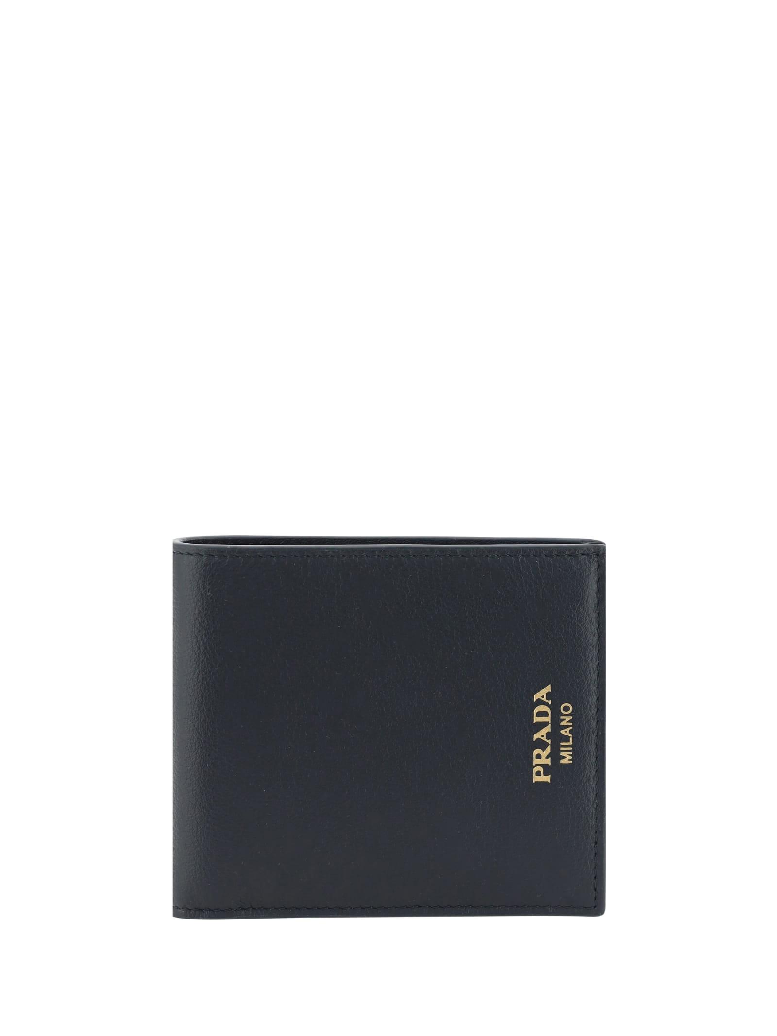 Prada Wallet in Blue for Men | Lyst UK