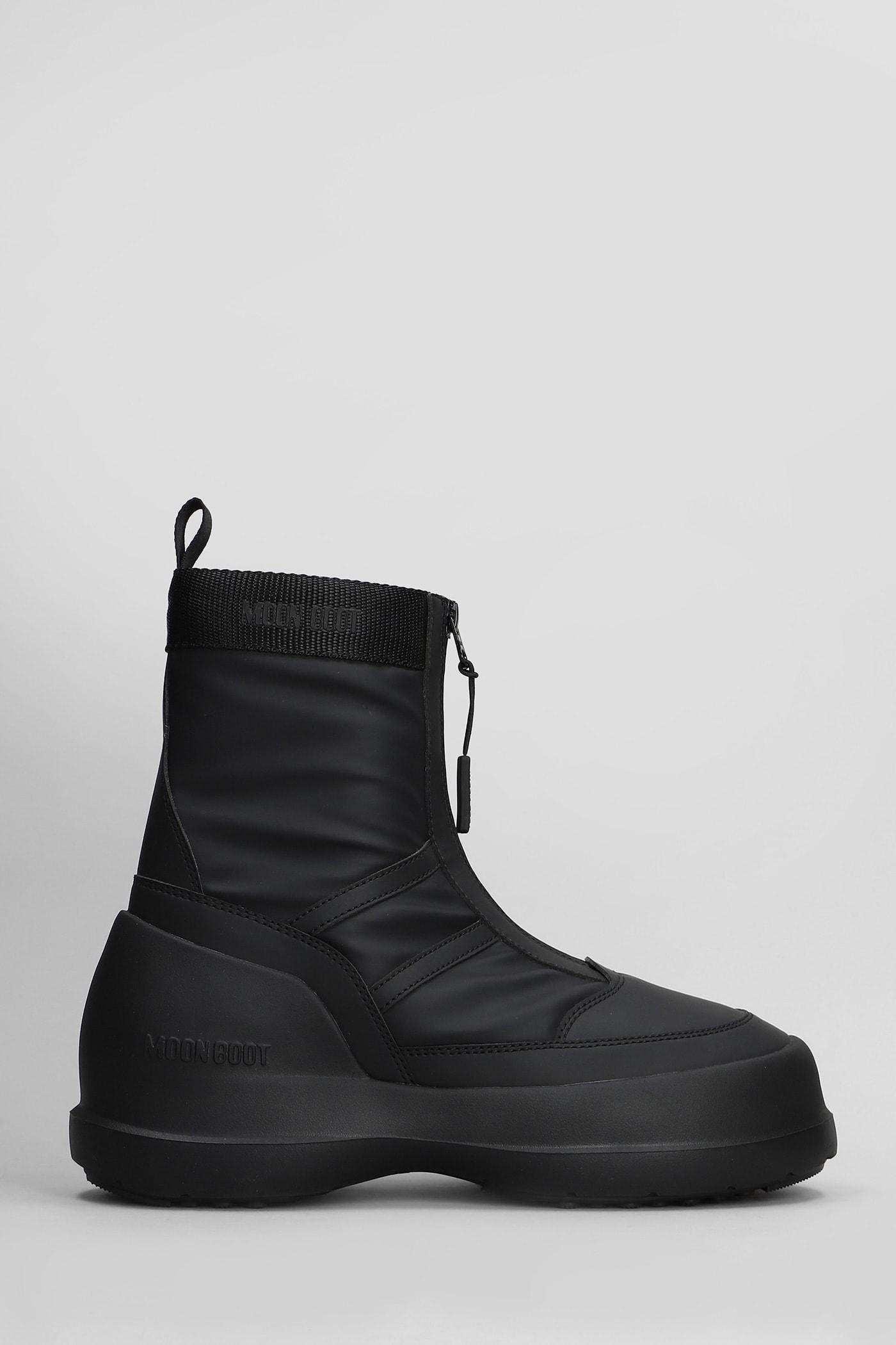 Moon Boot Mb Luna Ankle Boots in Black for Men | Lyst