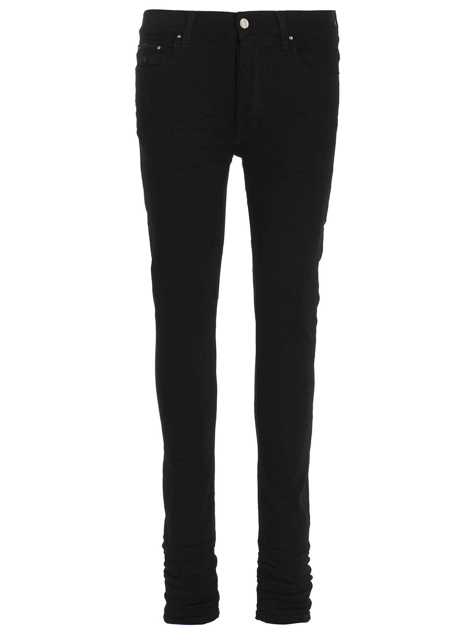 Amiri Stack Jeans in Black for Men | Lyst
