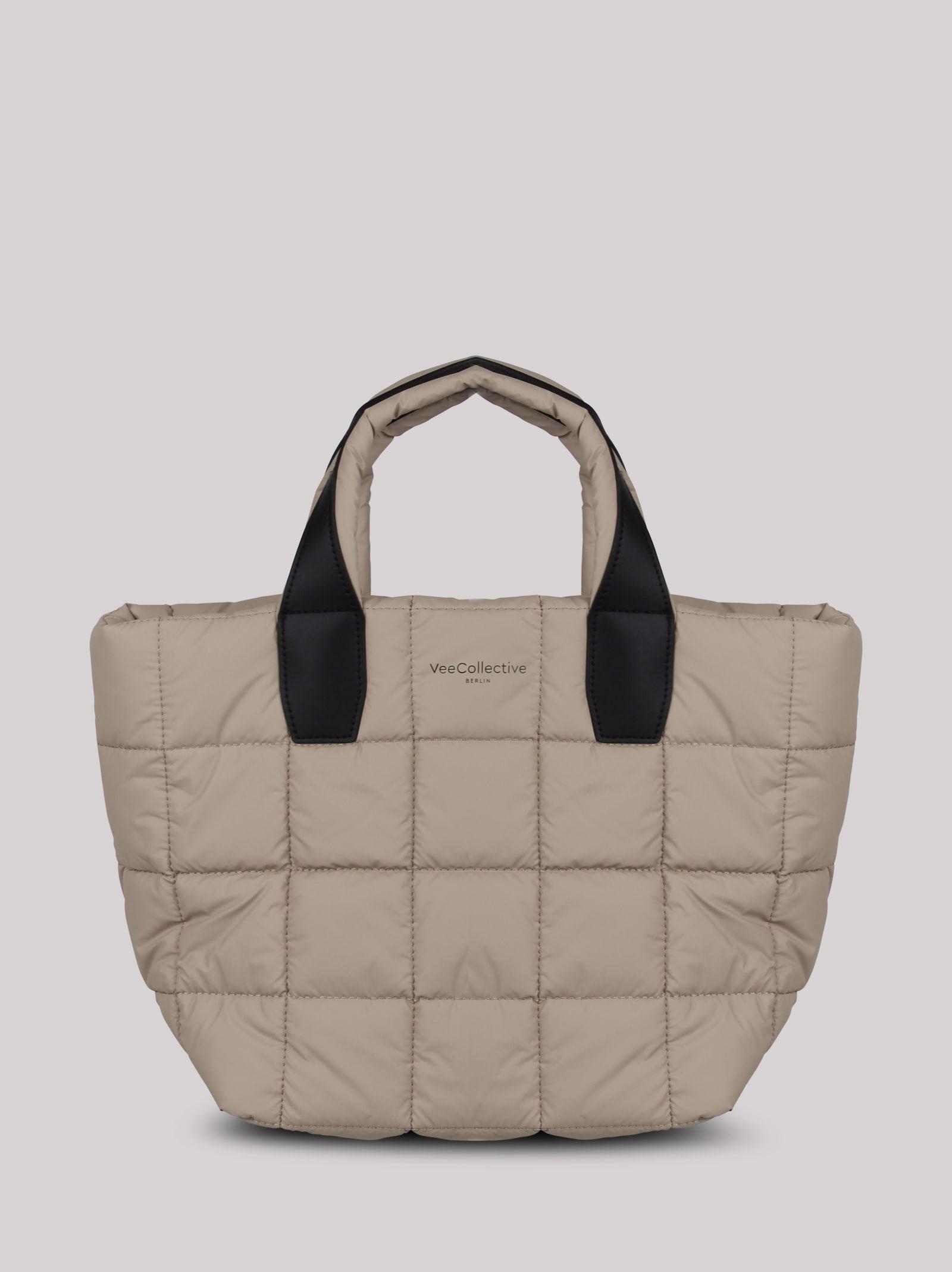 VEE COLLECTIVE Vee Collective Padded Mini Tote Bag in Natural | Lyst