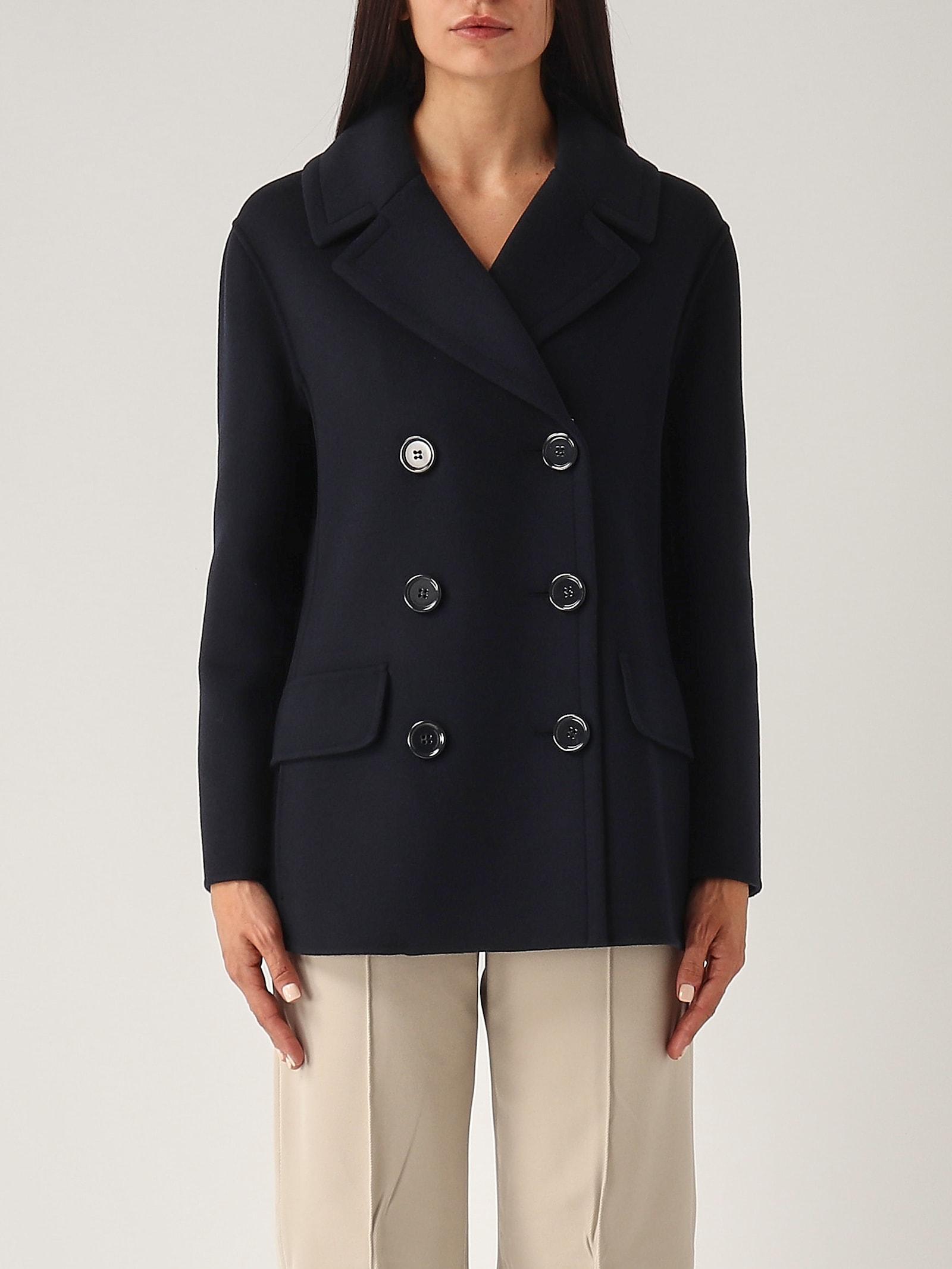 Max Mara Efebo Coat in Blue | Lyst UK