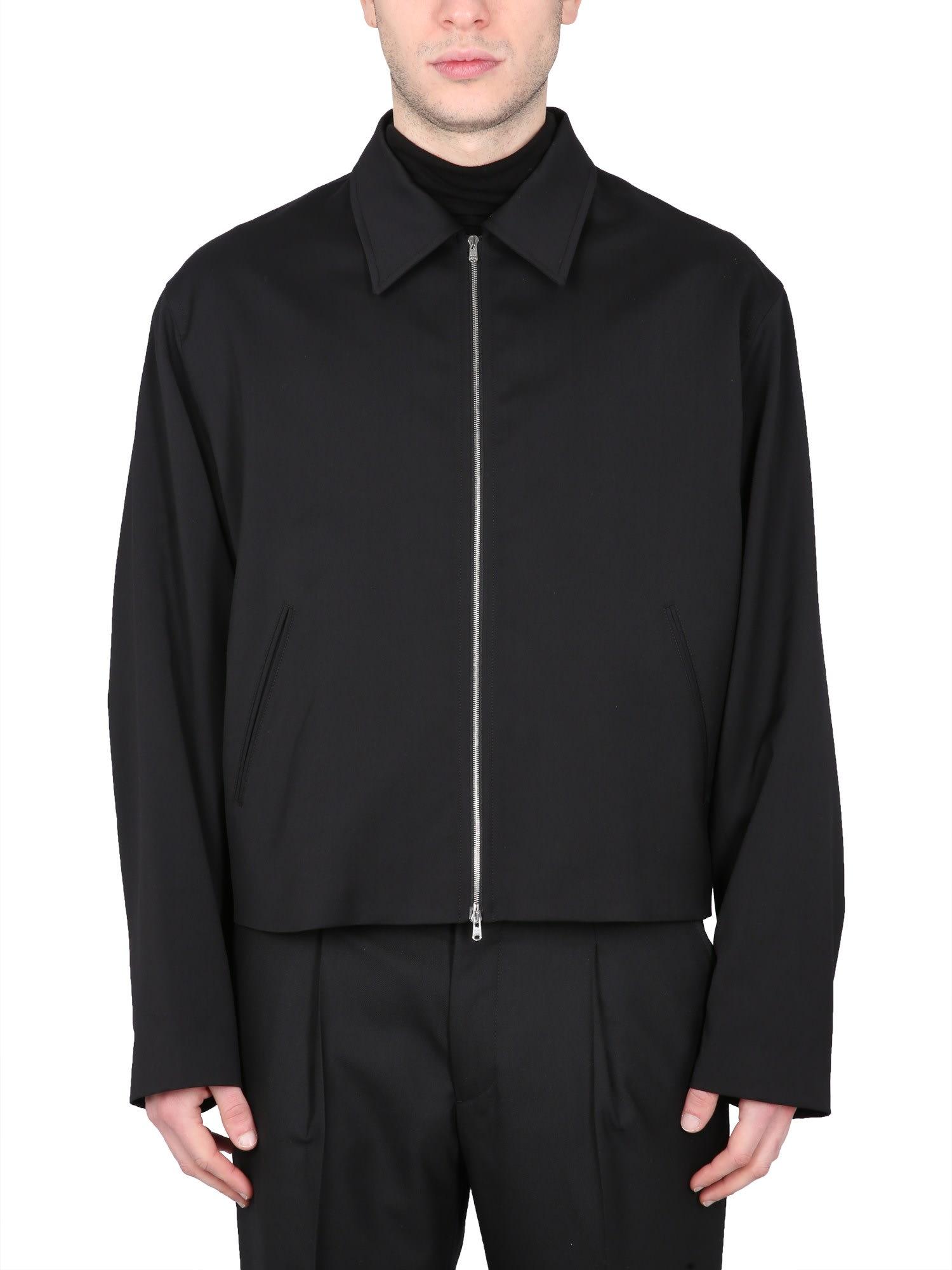Our Legacy Jacket With Collar in Black for Men | Lyst