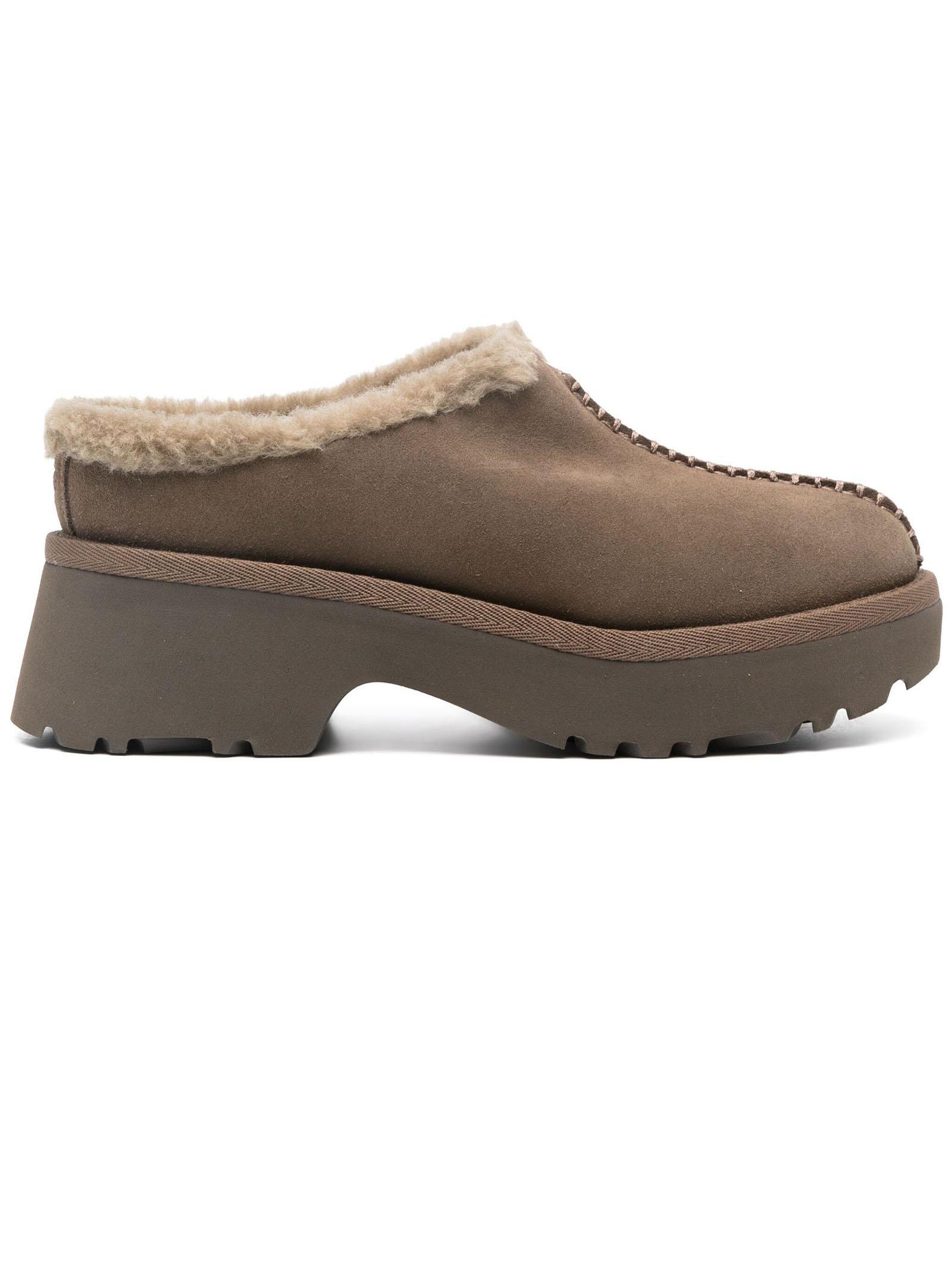 UGG New Heights Mules in Brown | Lyst