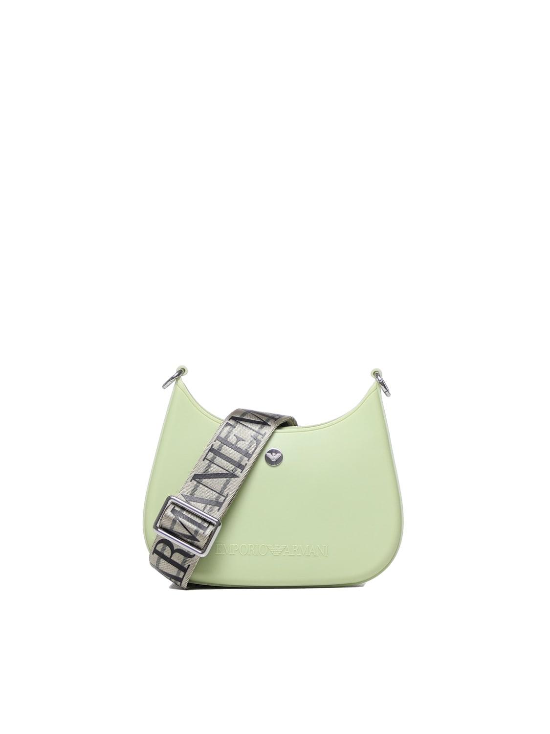 Emporio Armani Gummy Bag Mini Shoulder Bag in Green | Lyst