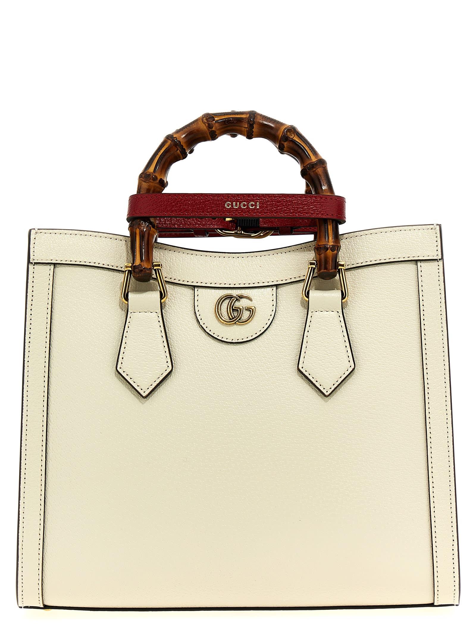 Gucci Diana Shopping Bag in Natural | Lyst