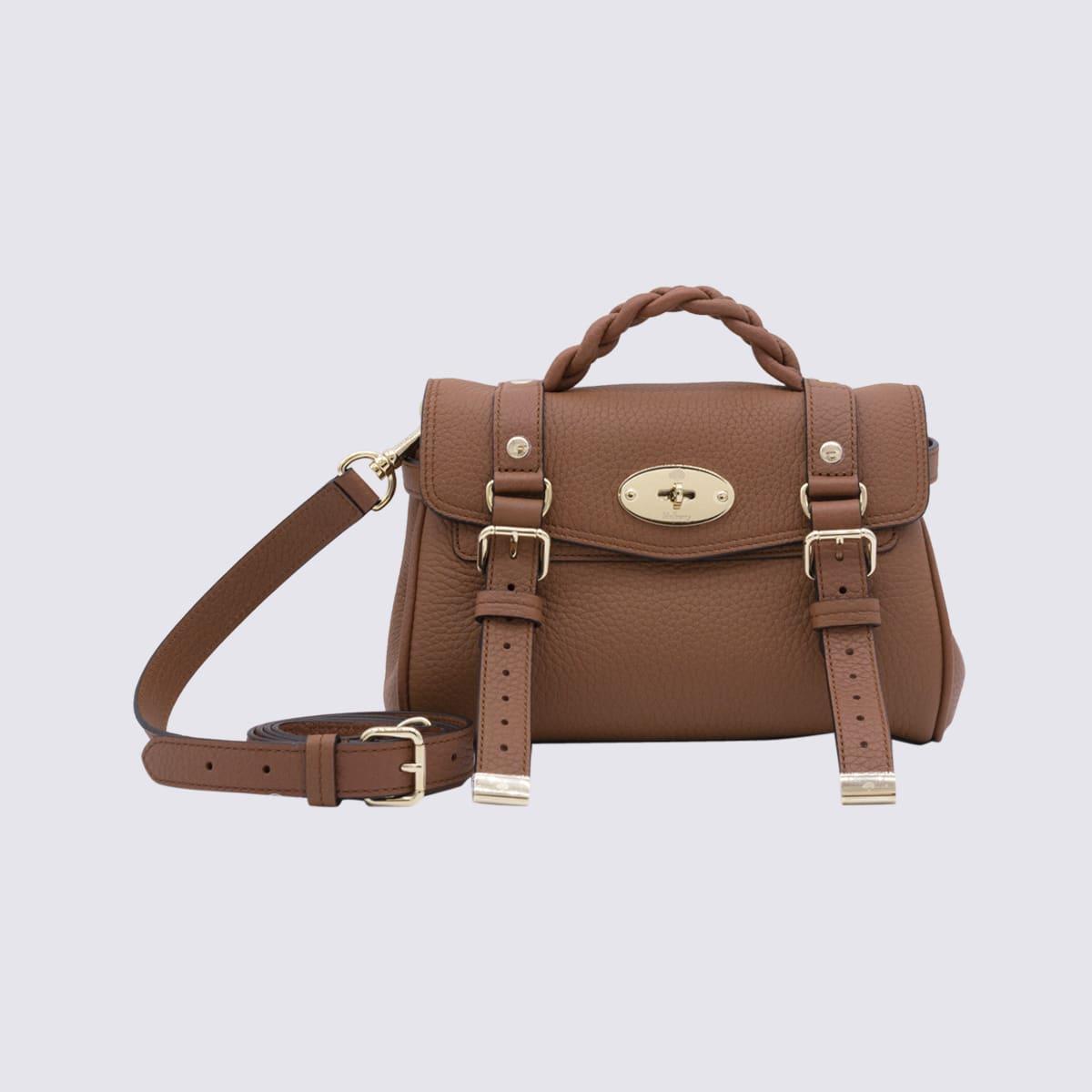 Mulberry Leather Alexa Tote Bag in Brown | Lyst