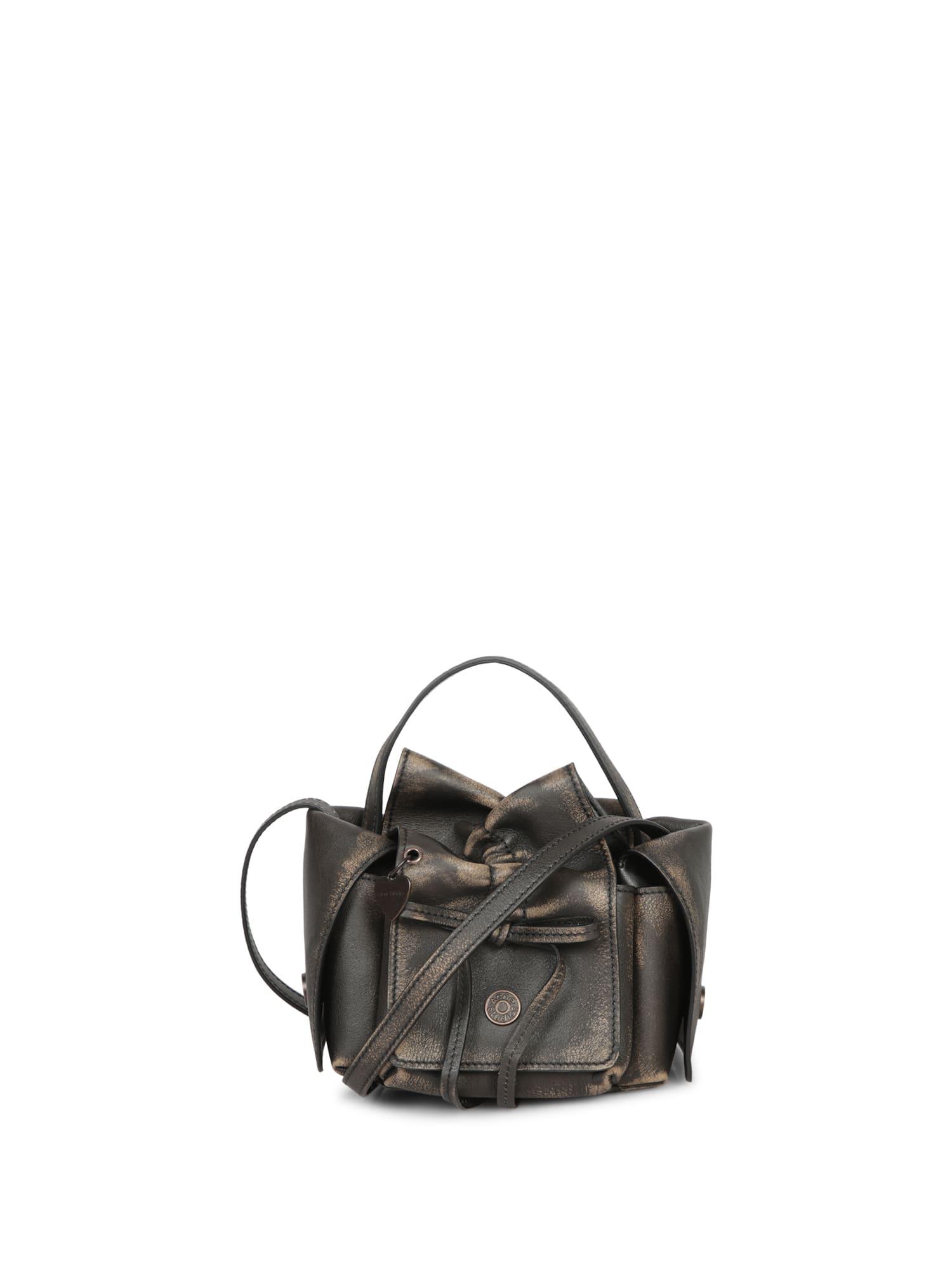 Acne Studios Mini Vintage Multipocket Bag in Black | Lyst