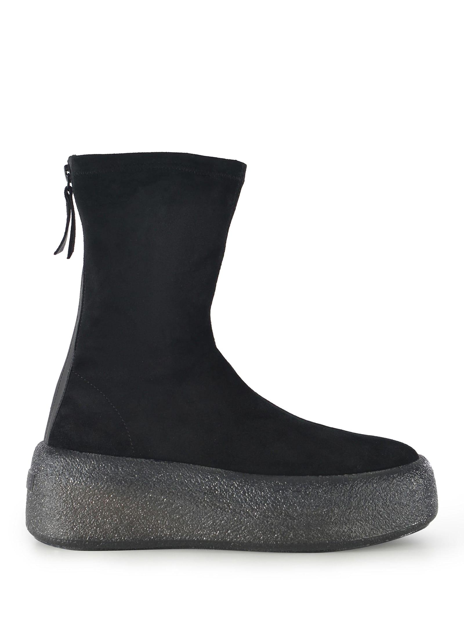 Vic Matié Boots Creppy Made Of Stretch Crust in Black | Lyst