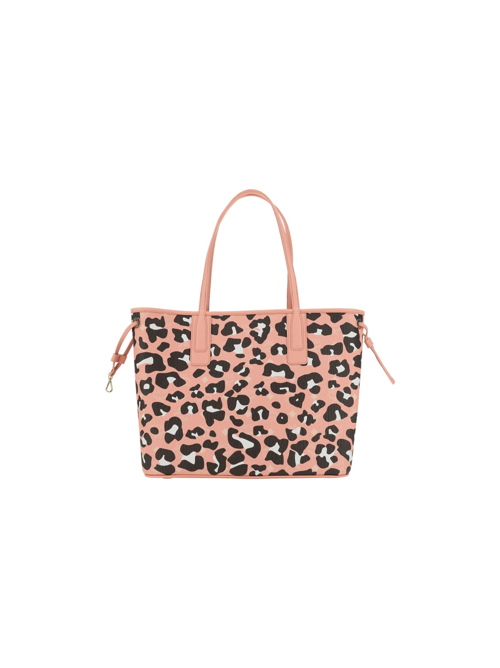 MCM Aren Shopper Bag in Pink | Lyst