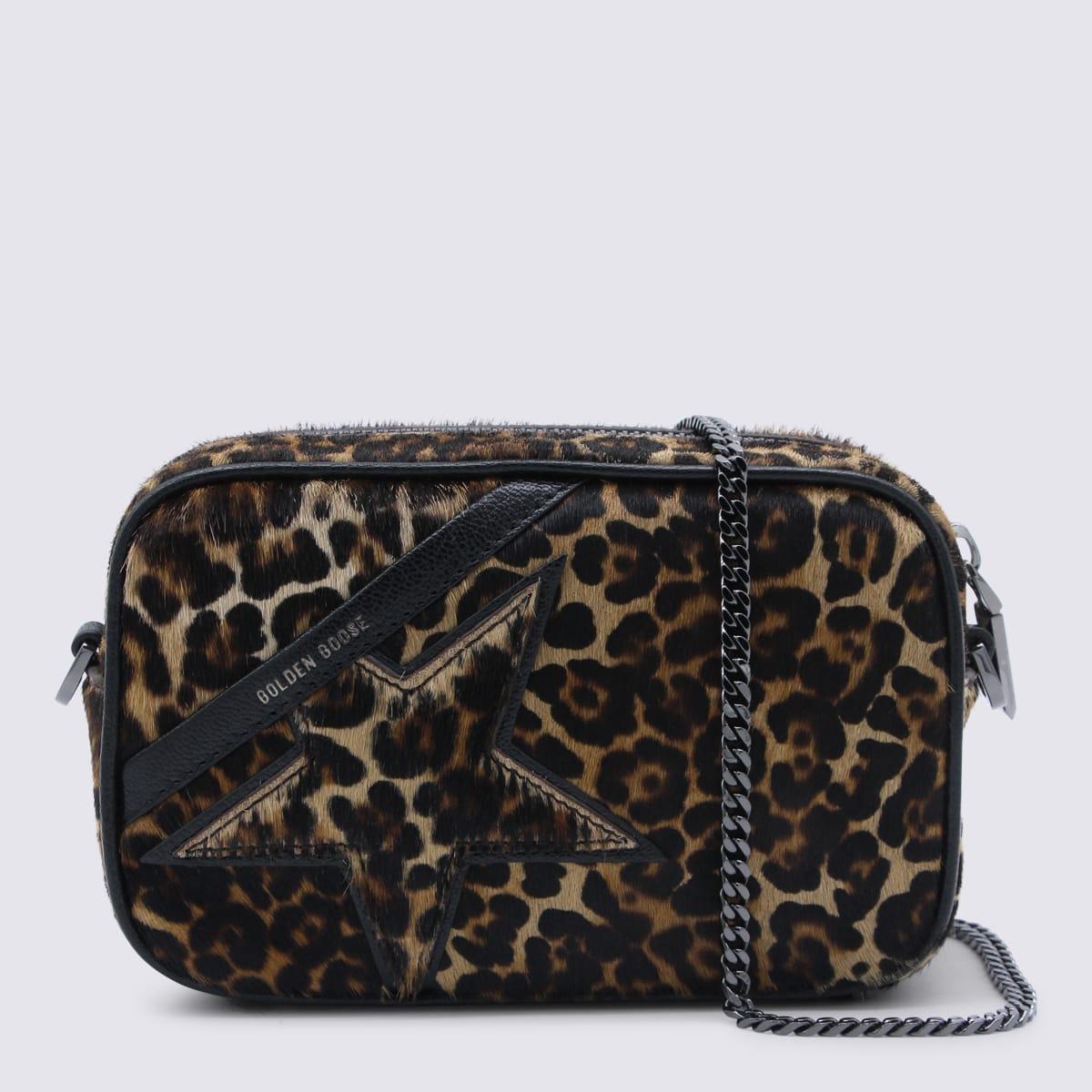 Leopard Logo Brand Bag