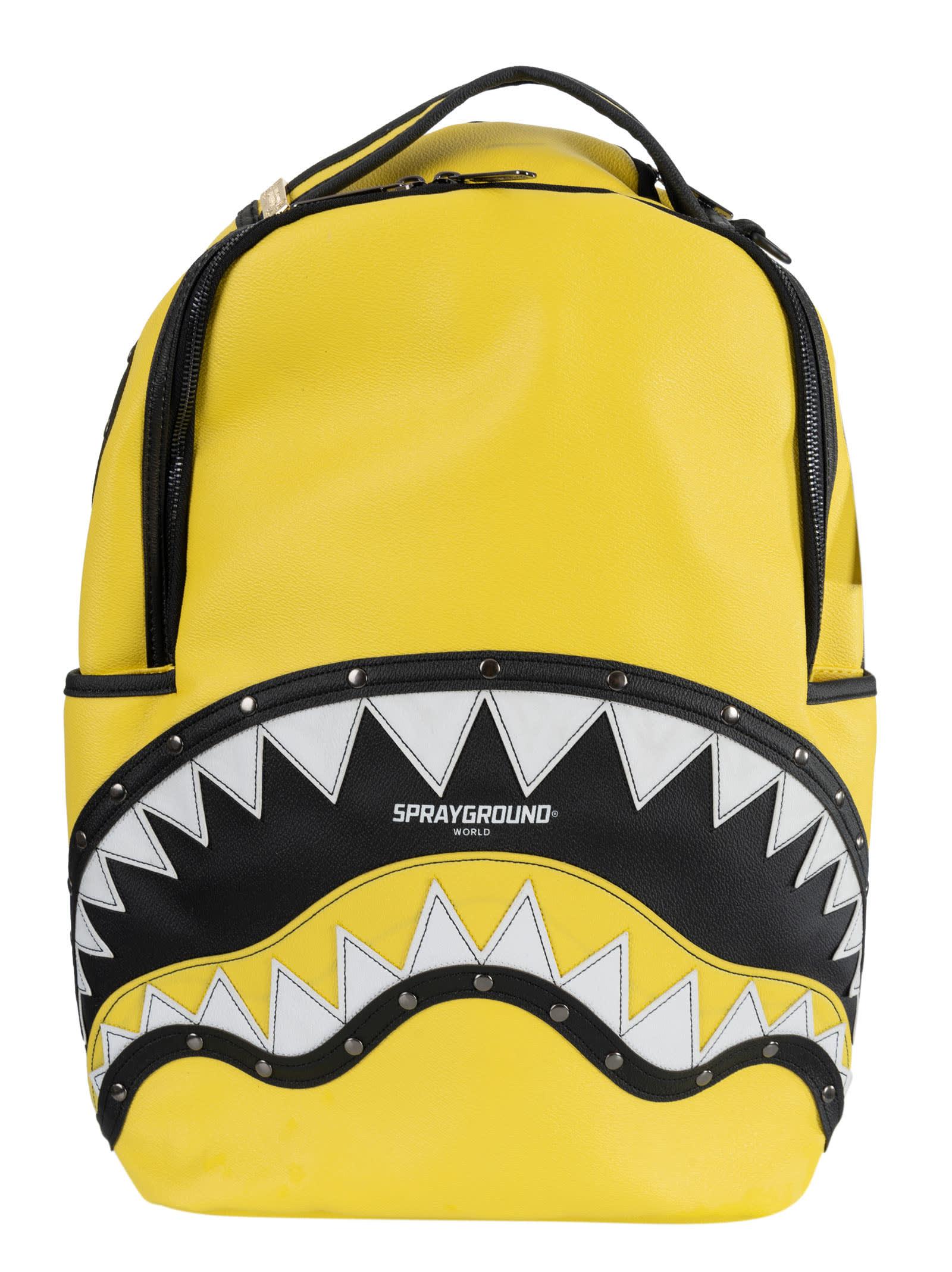 Sprayground Yella Dlxvf Backpack in Yellow for Men | Lyst
