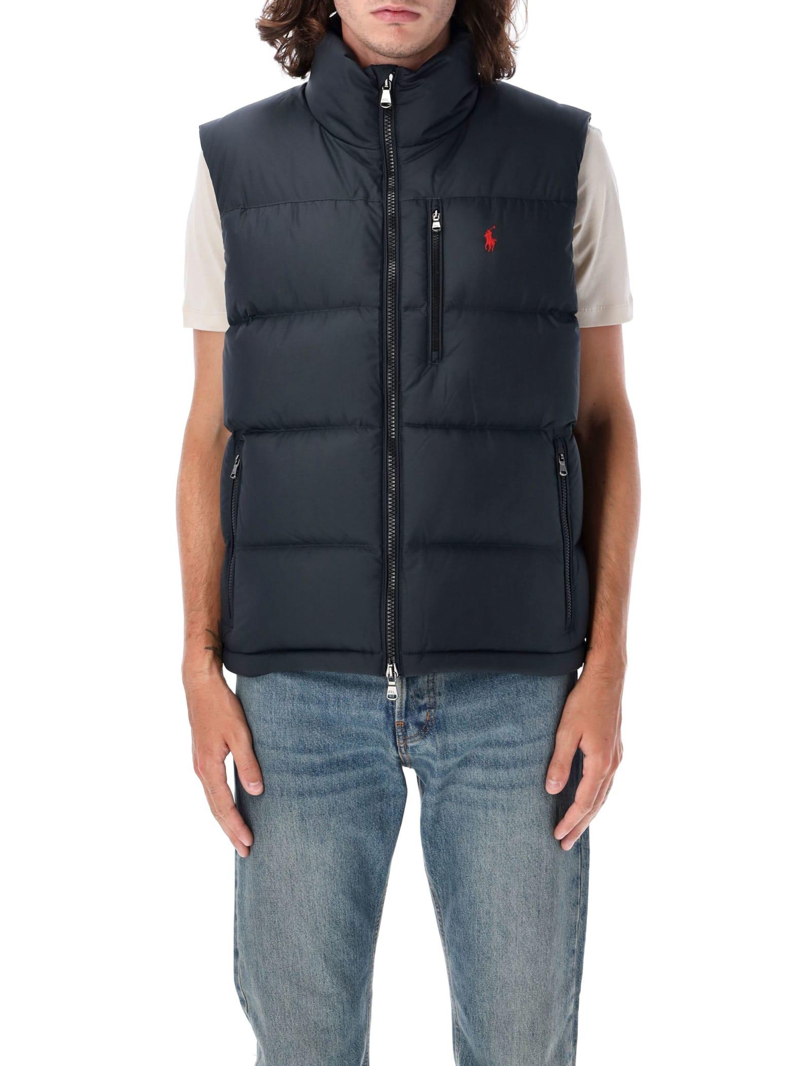 Polo Ralph Lauren Puffer Vest in Blue for Men | Lyst