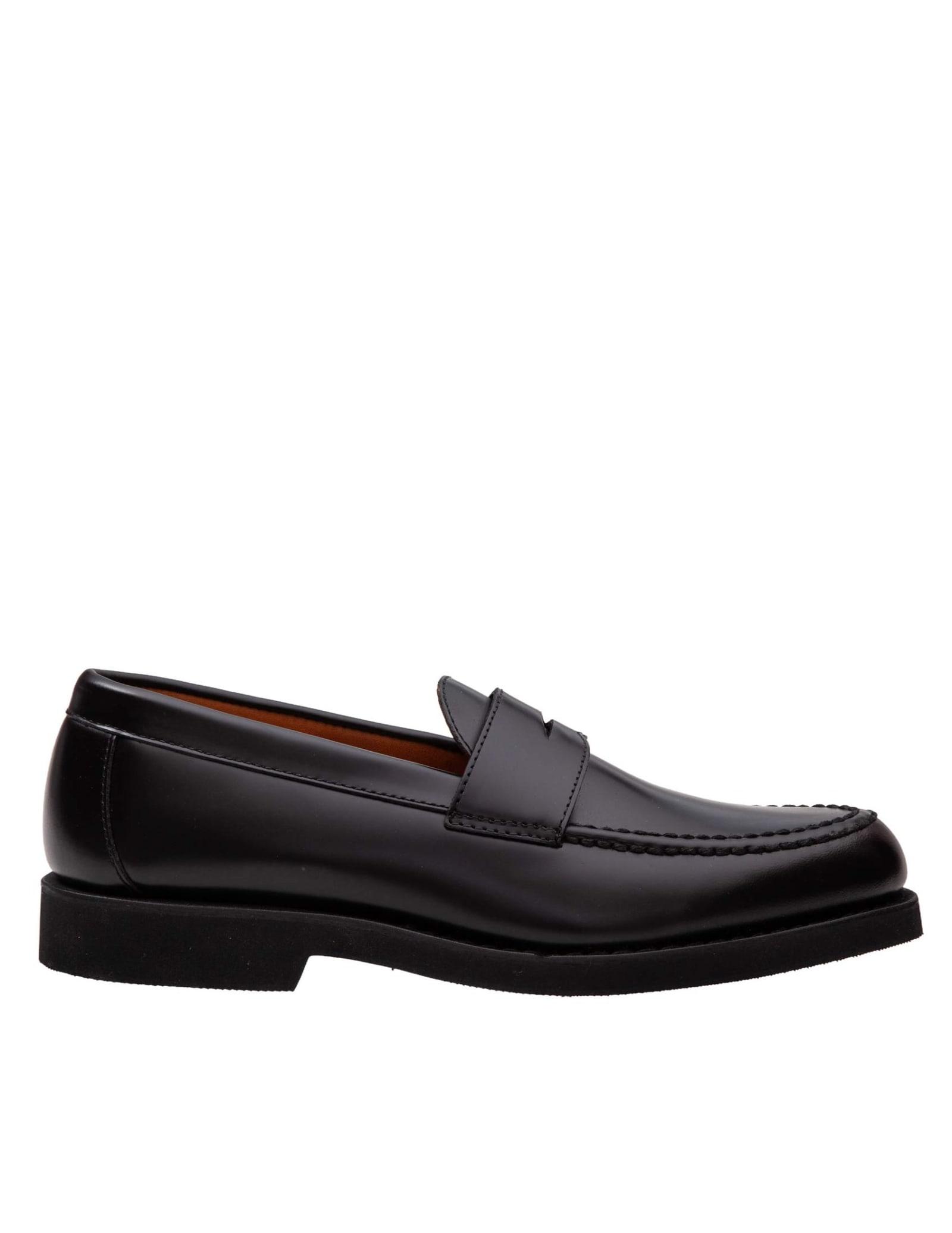 Sebago Ryan Brushed Po Loafers in Black for Men | Lyst