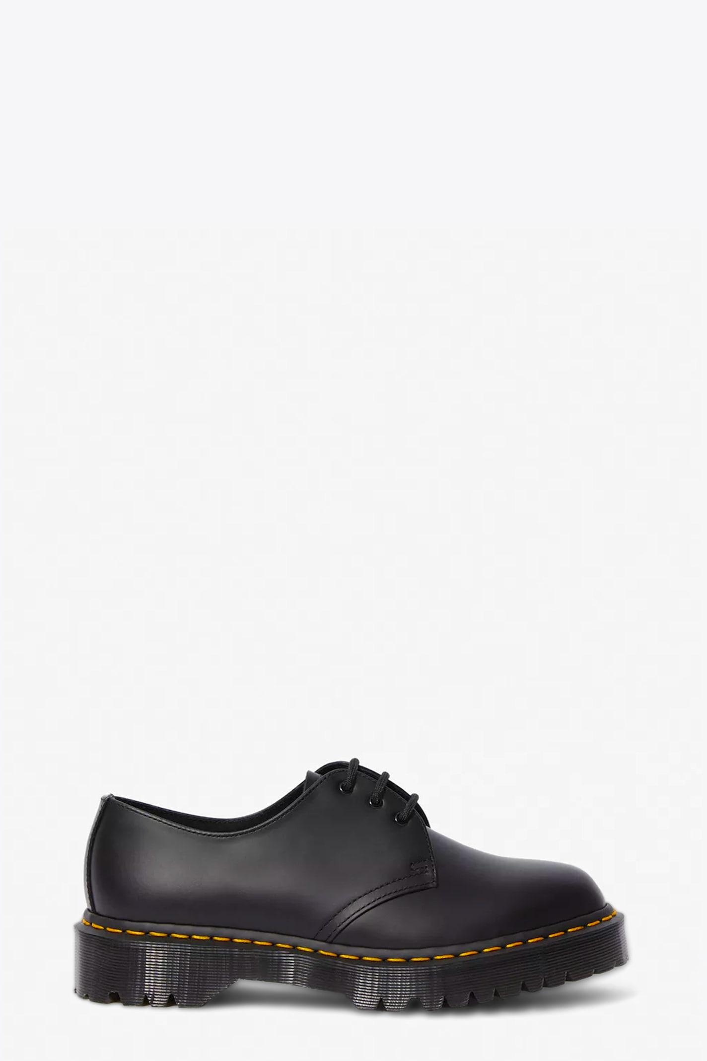Dr. Martens 1461 Bex Leather Derby Shoes With Stitching in Black for ...
