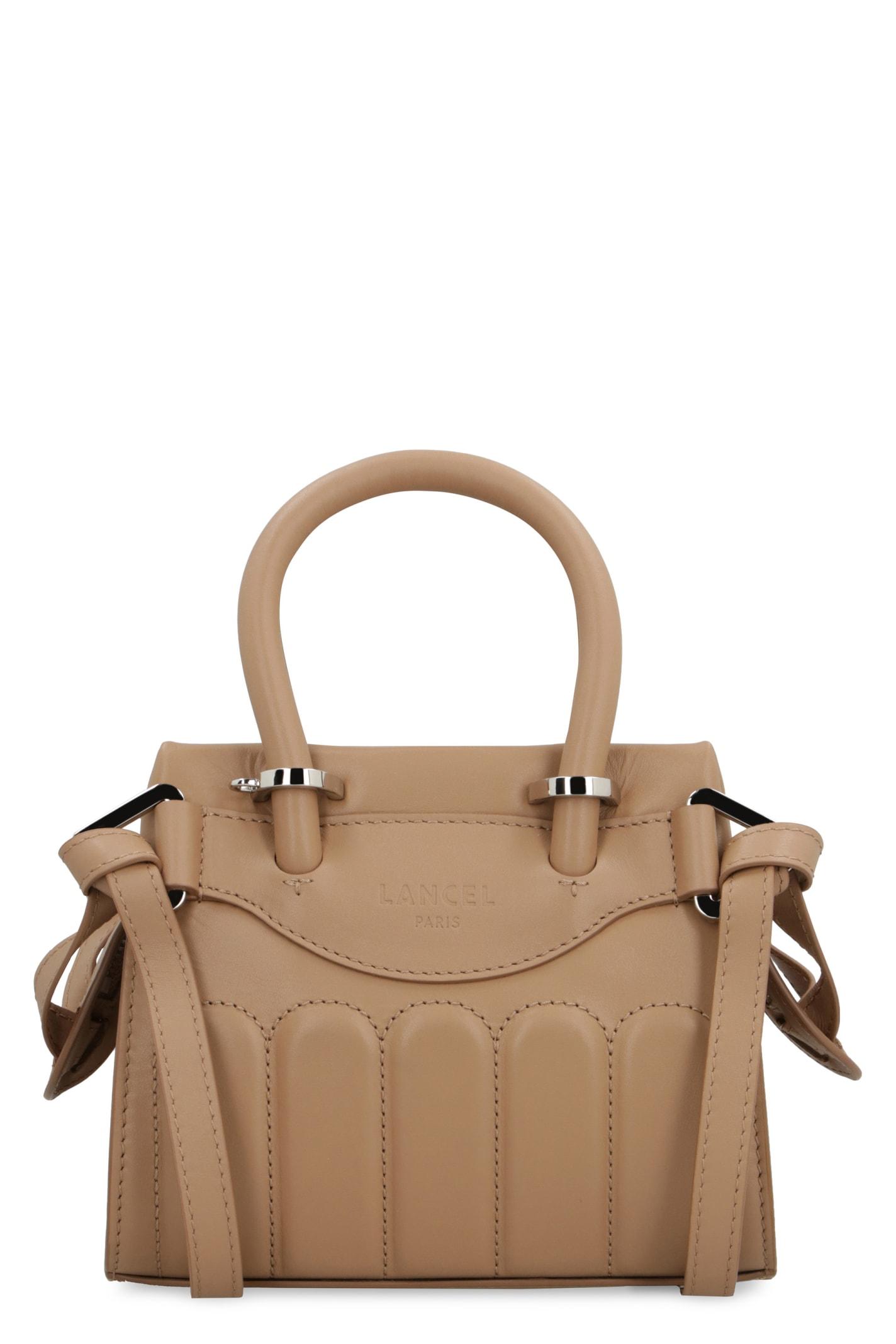 Lancel Rodeo Leather Mini Bag in Brown | Lyst
