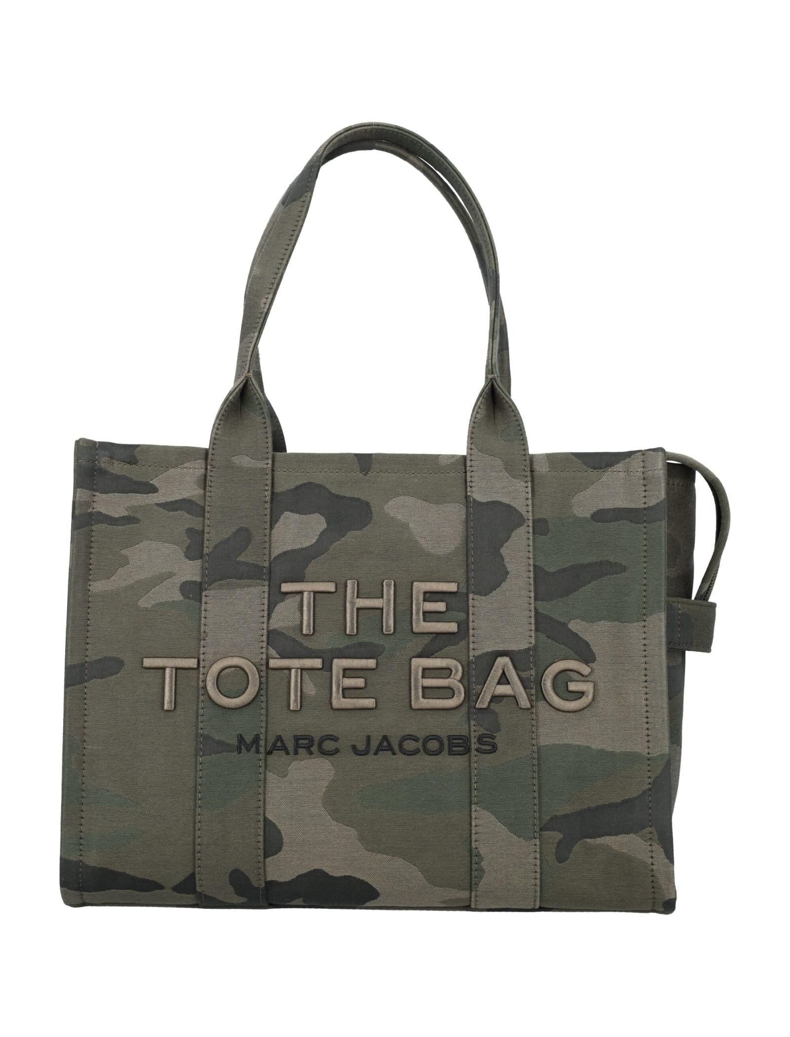 Marc Jacobs The Large Camo Tote Bag in Black | Lyst