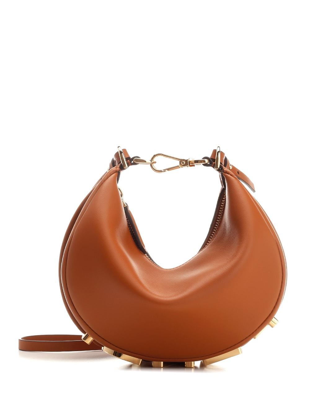 Fendi Brown Graphy Mini Bag | Lyst