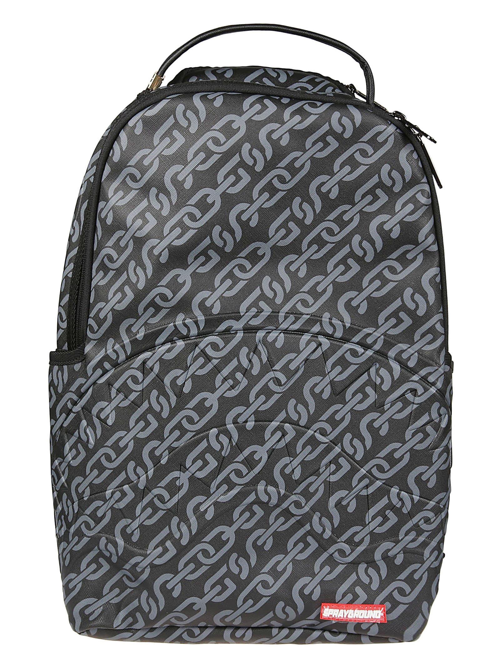 Sprayground Chains Backpack in Gray | Lyst