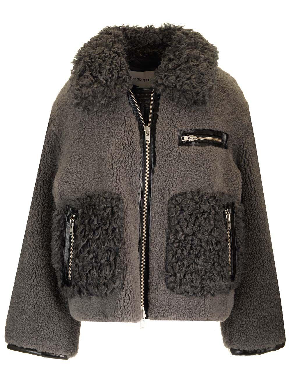 Stand Studio Joann Jacket in Black | Lyst