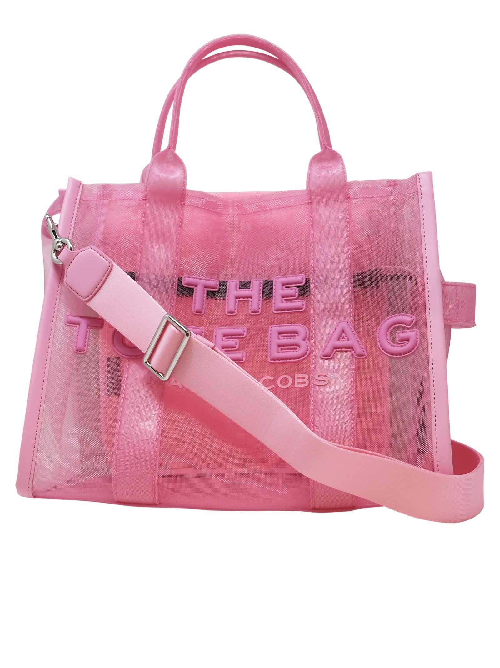 Marc Jacobs Candy Pink Fabric The Small Tote | Lyst