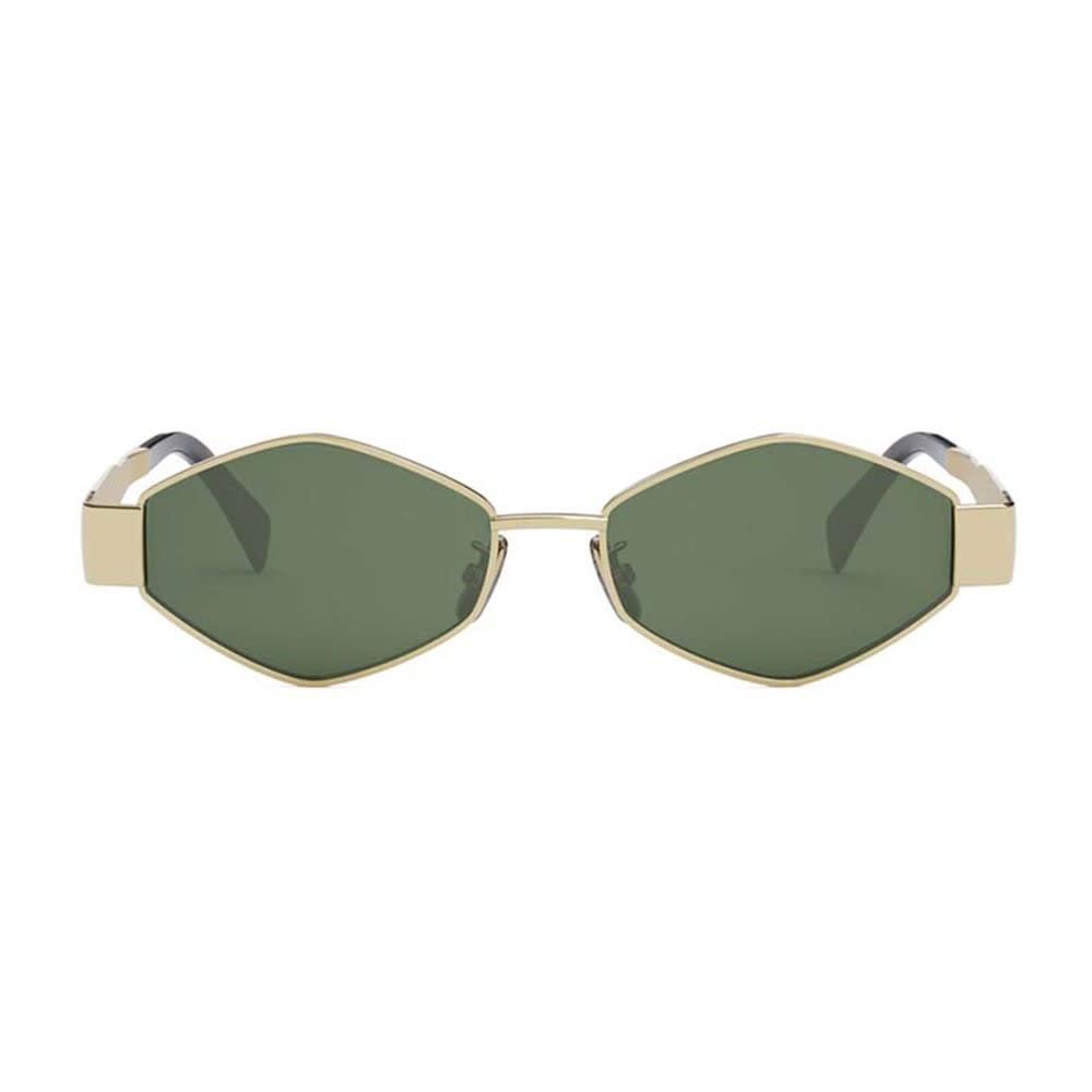 Celine Sunglasses In Green Lyst