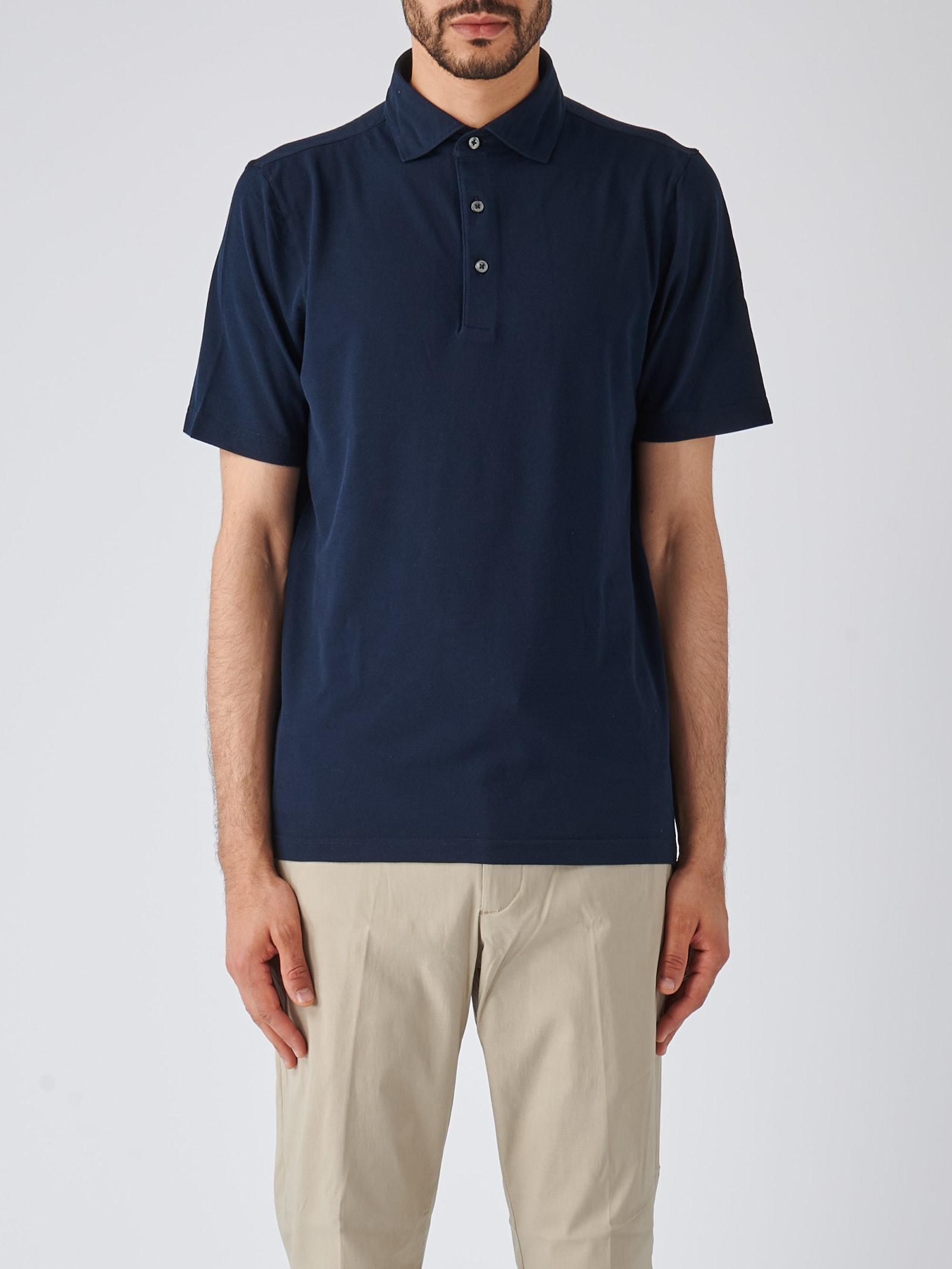 Gran Sasso Polo M/M C/Logo Polo in Blue for Men | Lyst
