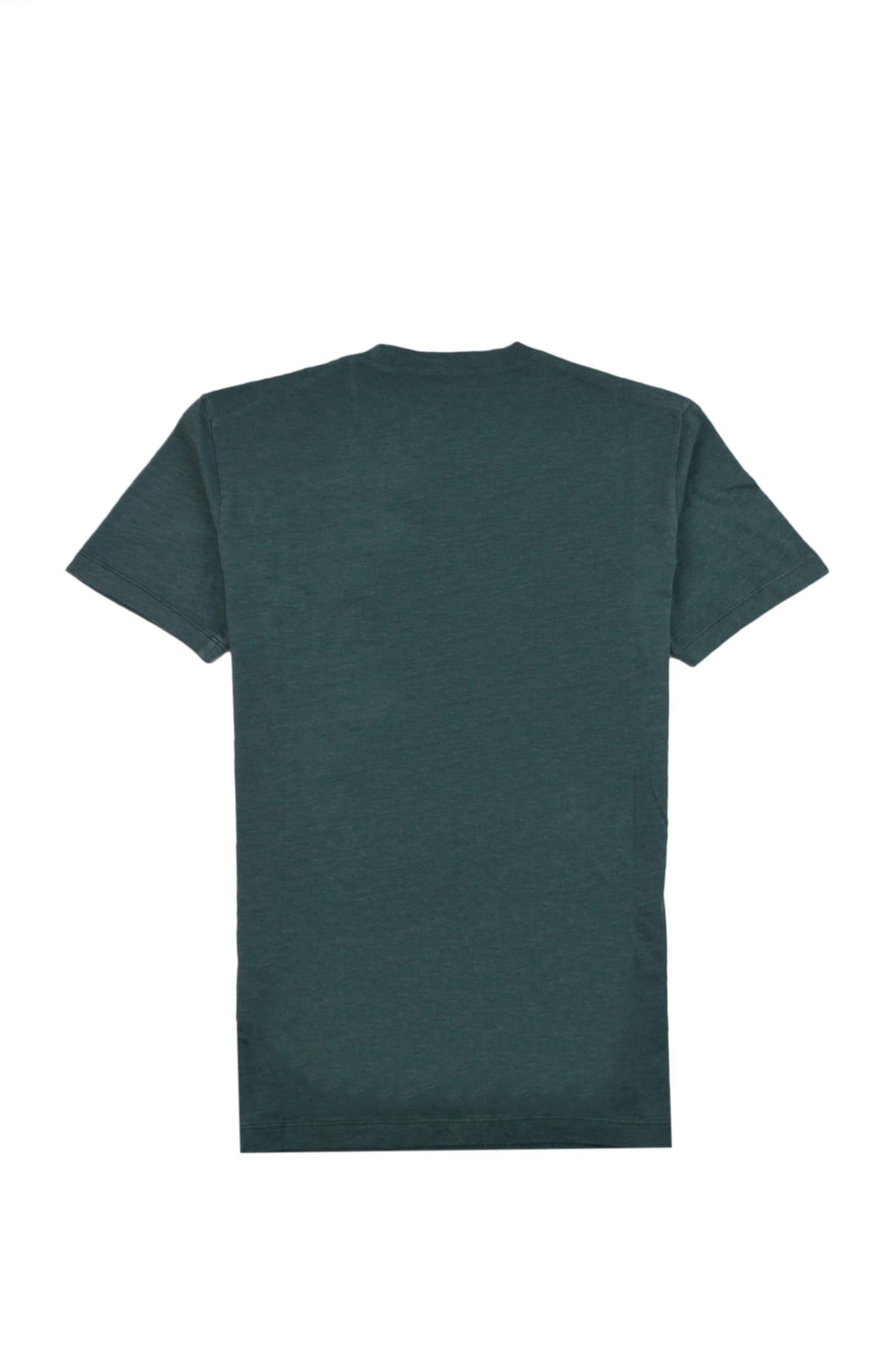 Forest Green T Shirt Template