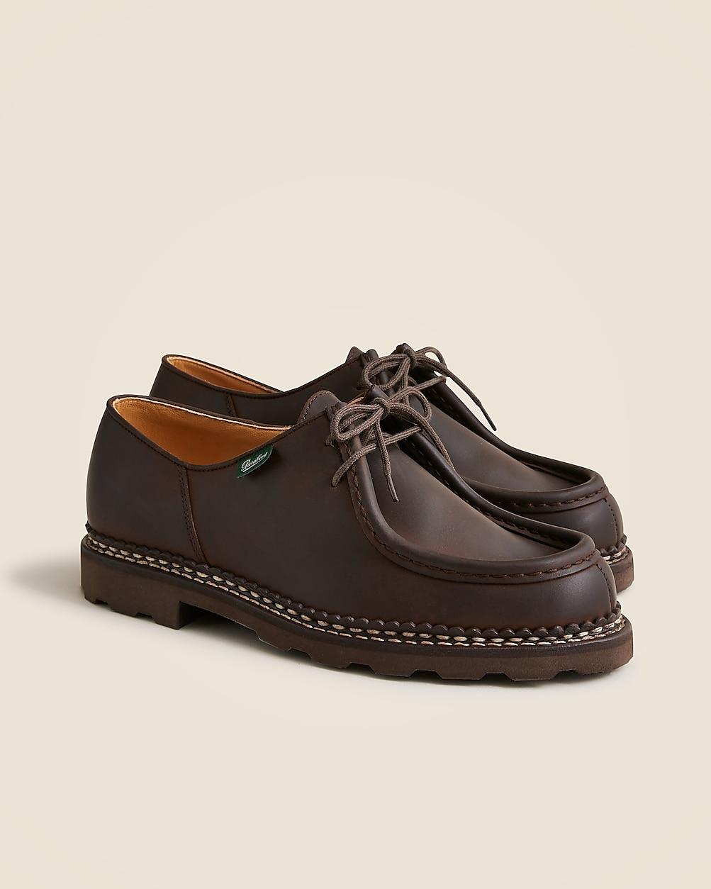 J.Crew Paraboot Michael Nubuck Leather Derbys in Brown for Men | Lyst