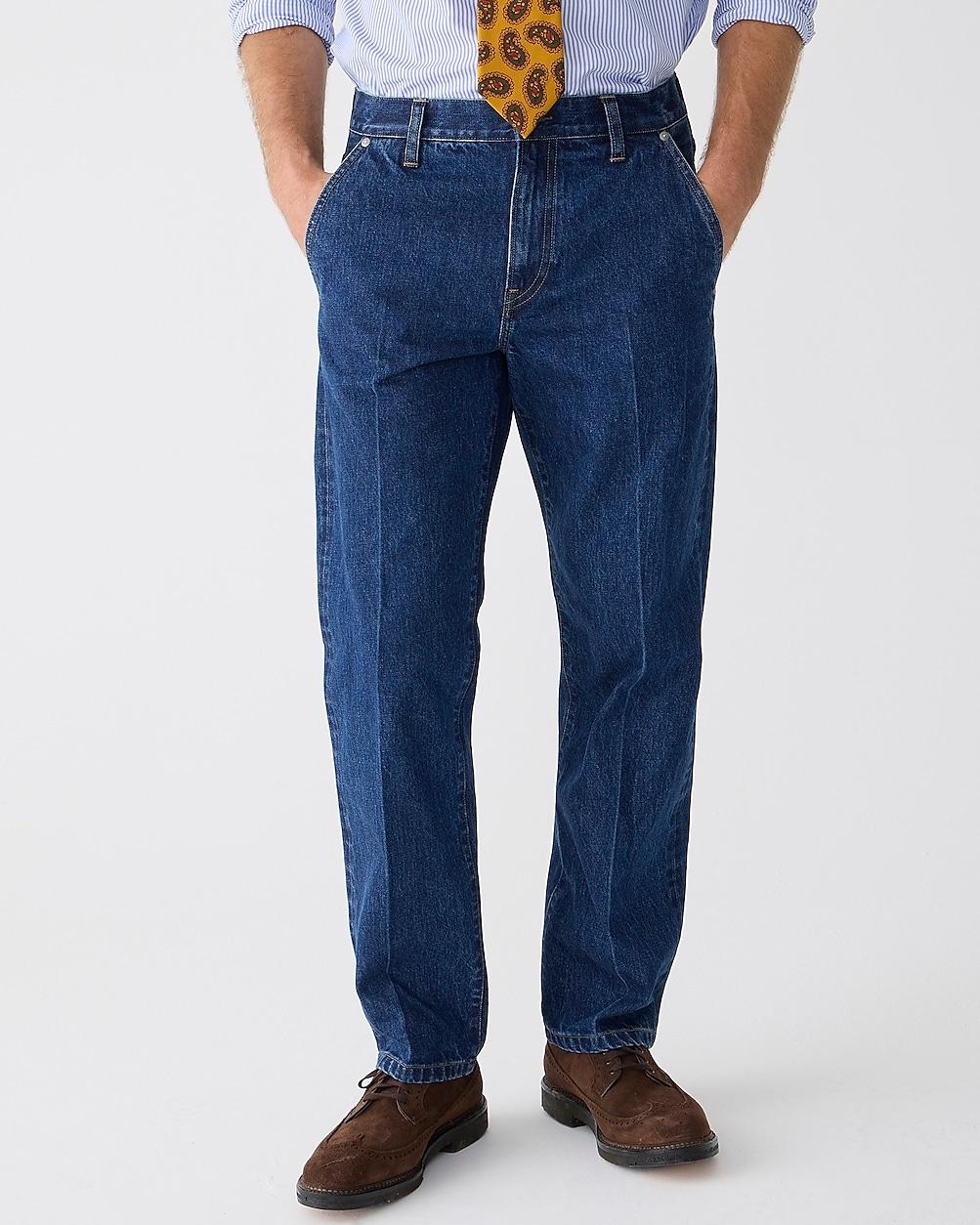 J.Crew Wallace & Barnes Creased Slant-Pocket Jean in Blue for Men | Lyst