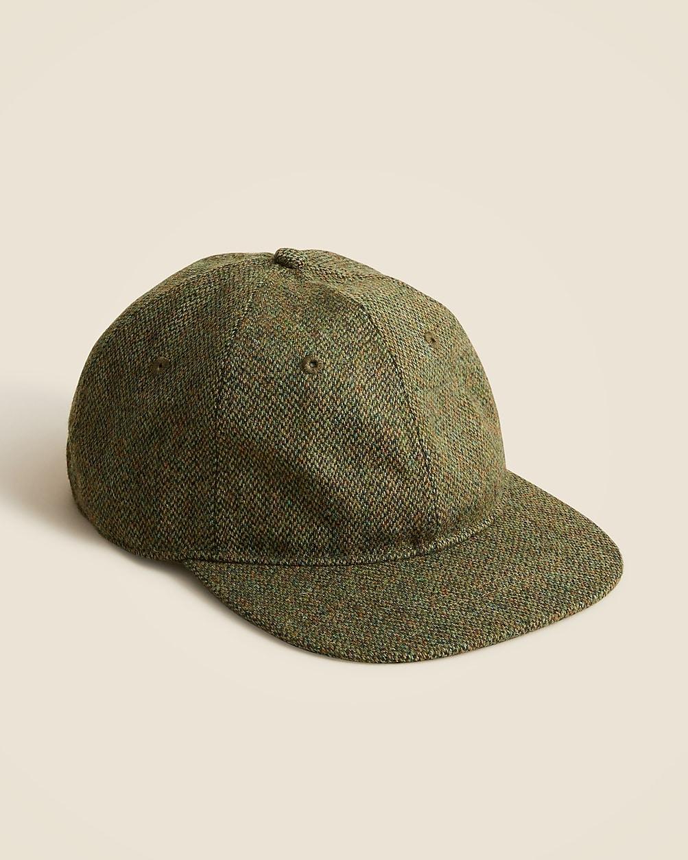 J.Crew Wool Tweed Baseball Cap in Green for Men | Lyst