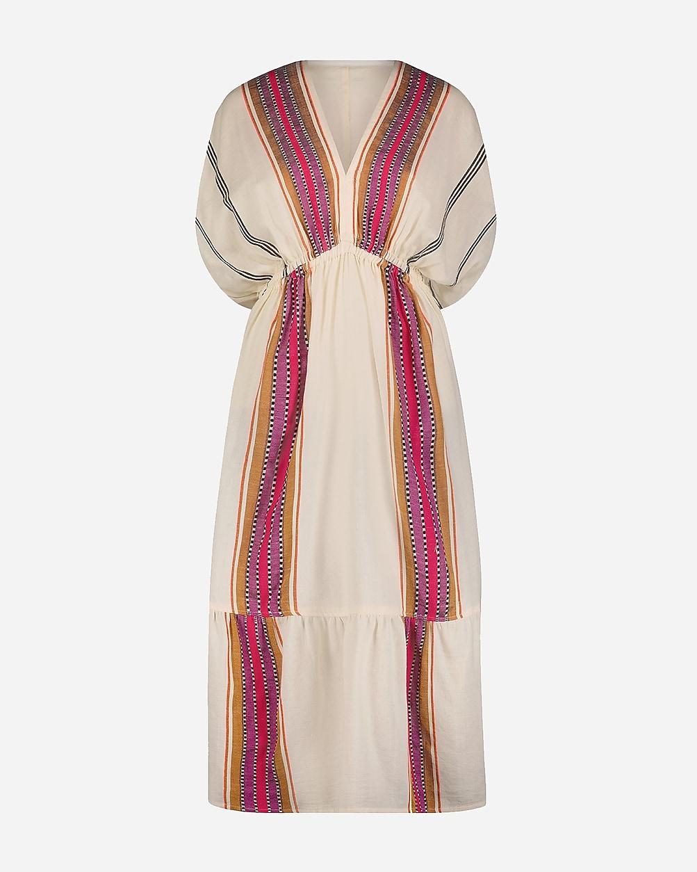 J.Crew Lemlem Leila Plunge Dress in Pink | Lyst