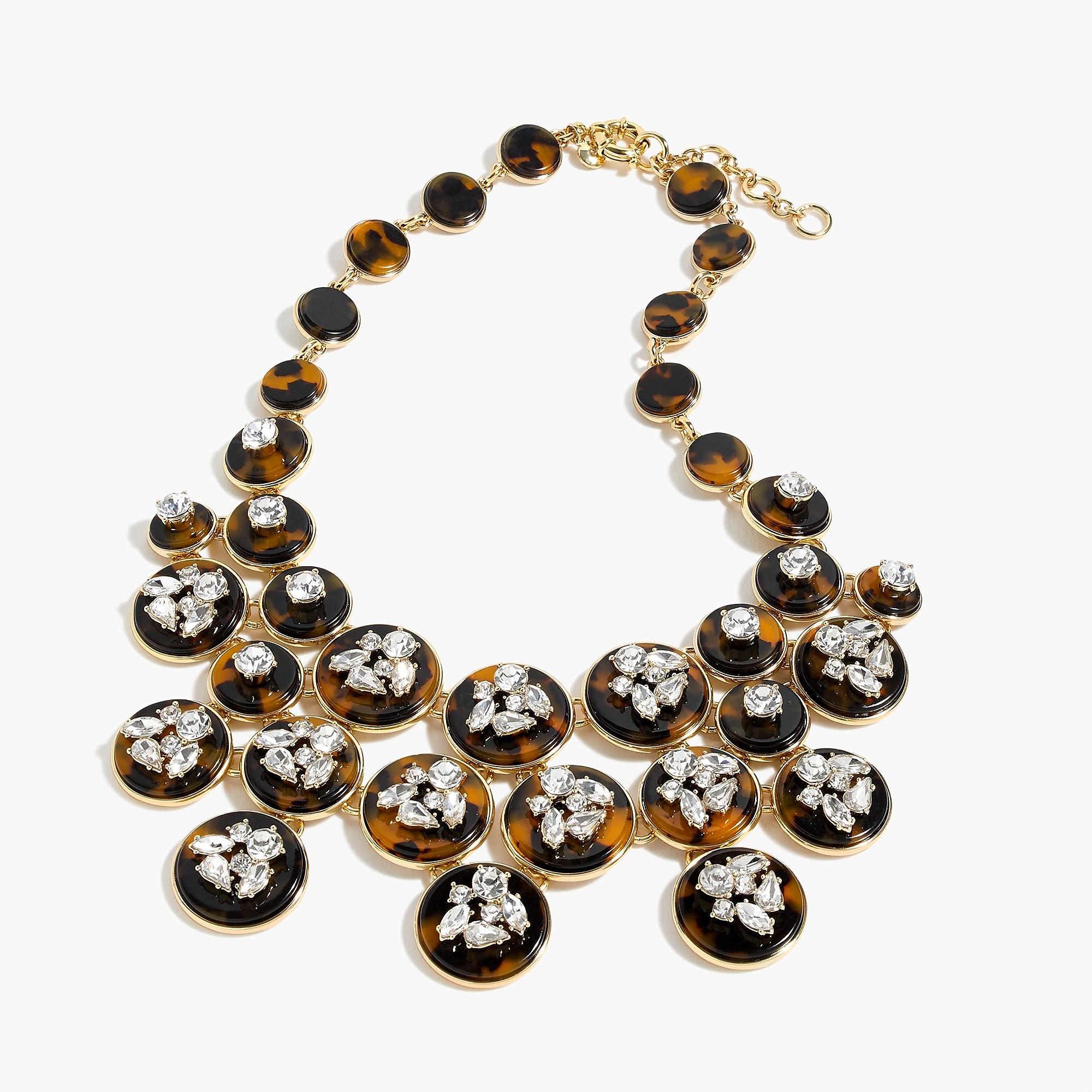 J.Crew Tortoise Statement Necklace - Lyst J.Crew Tortoise Statement Necklace - Lyst