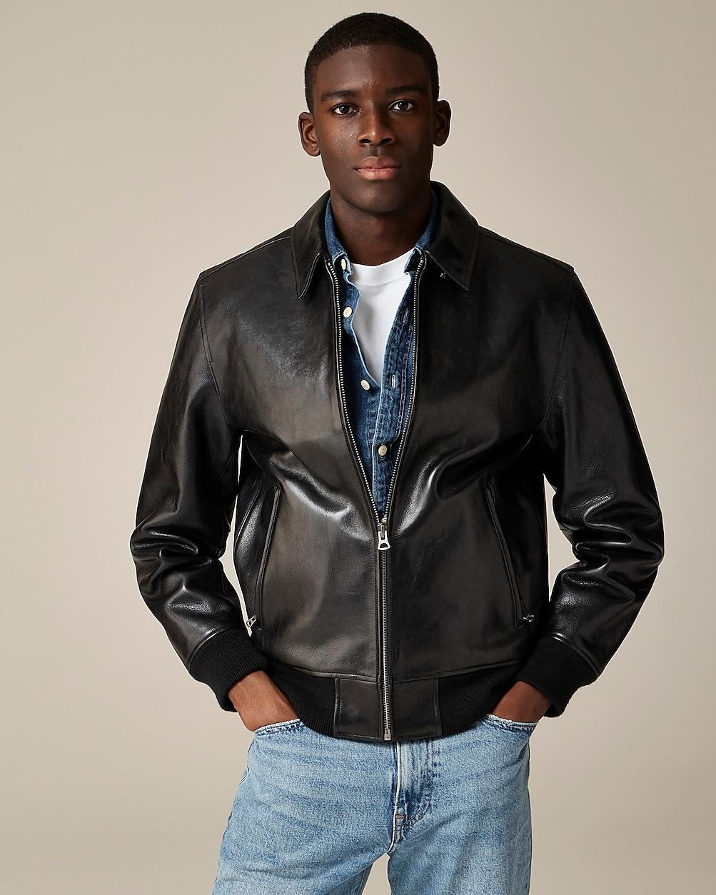 J.Crew Limited-Edition Flight Jacket in Black for Men | Lyst