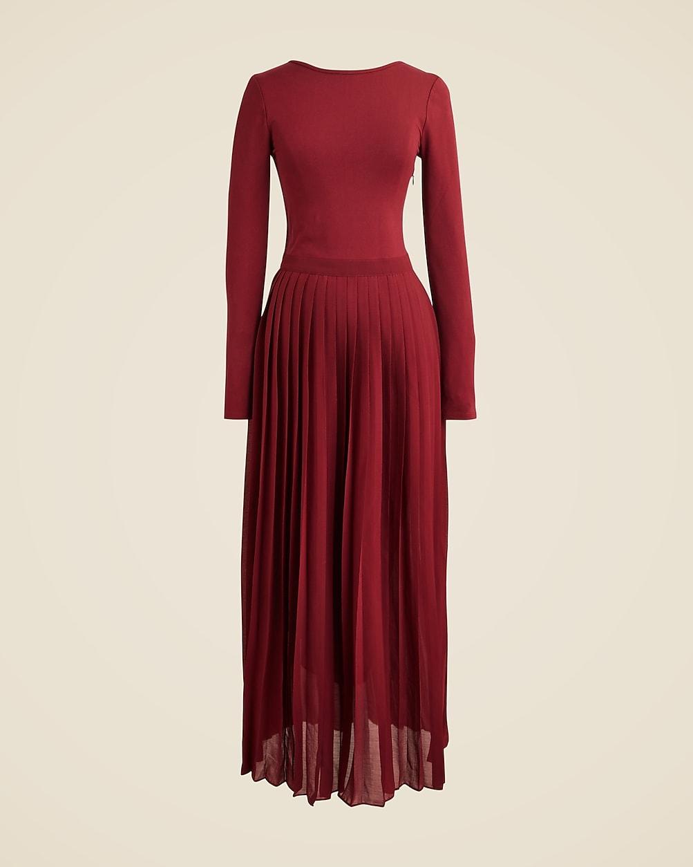 J.Crew Pleated Ballet Dress in Red | Lyst