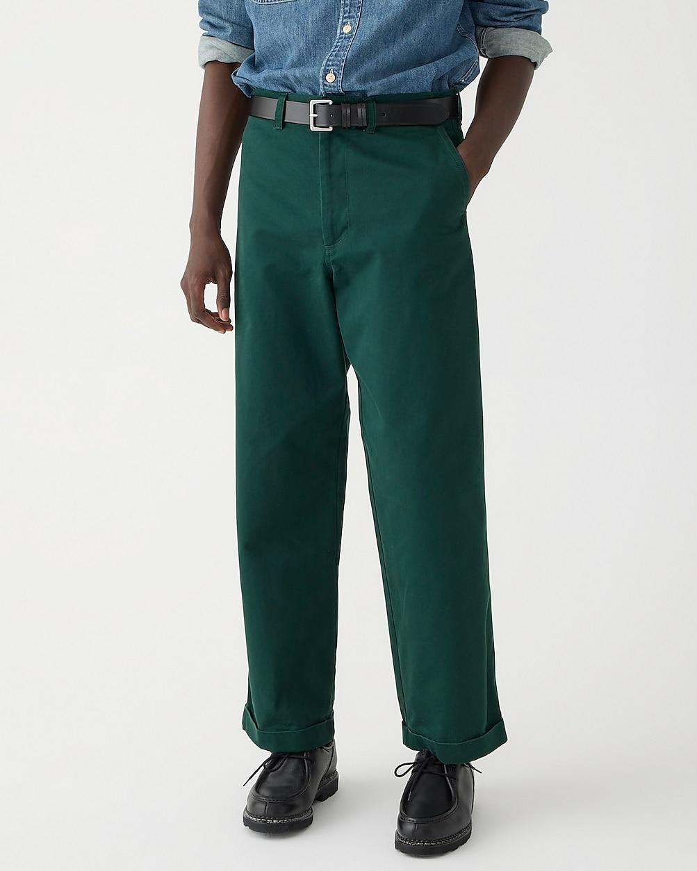 J.Crew Giant-Fit Chino Pant in Green for Men | Lyst