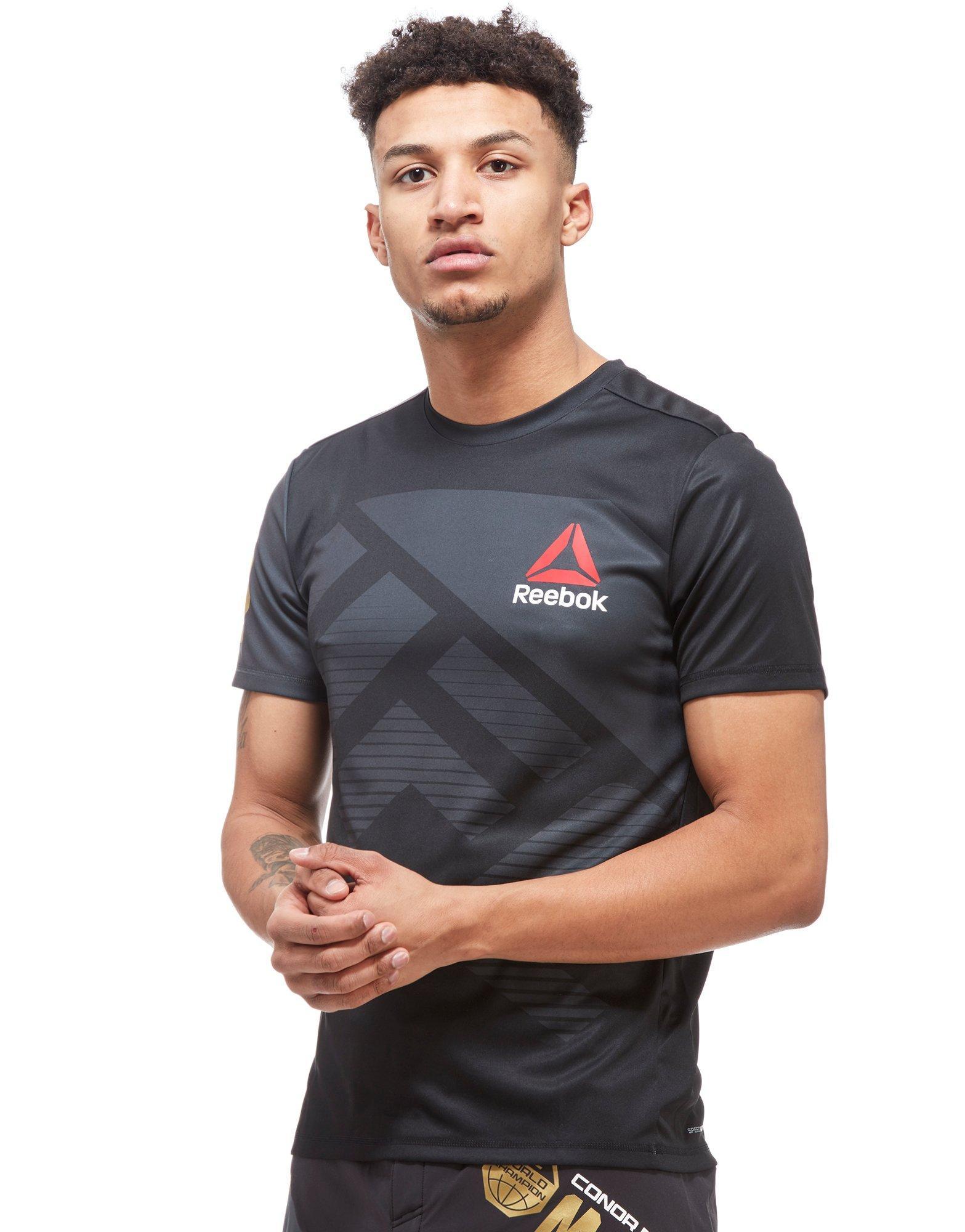 Reebok Synthetic Ufc Conor Mcgregor Walkout T-shirt in Black/Gold ... Reebok Synthetic Ufc Conor Mcgregor Walkout T-shirt in Black/Gold ...