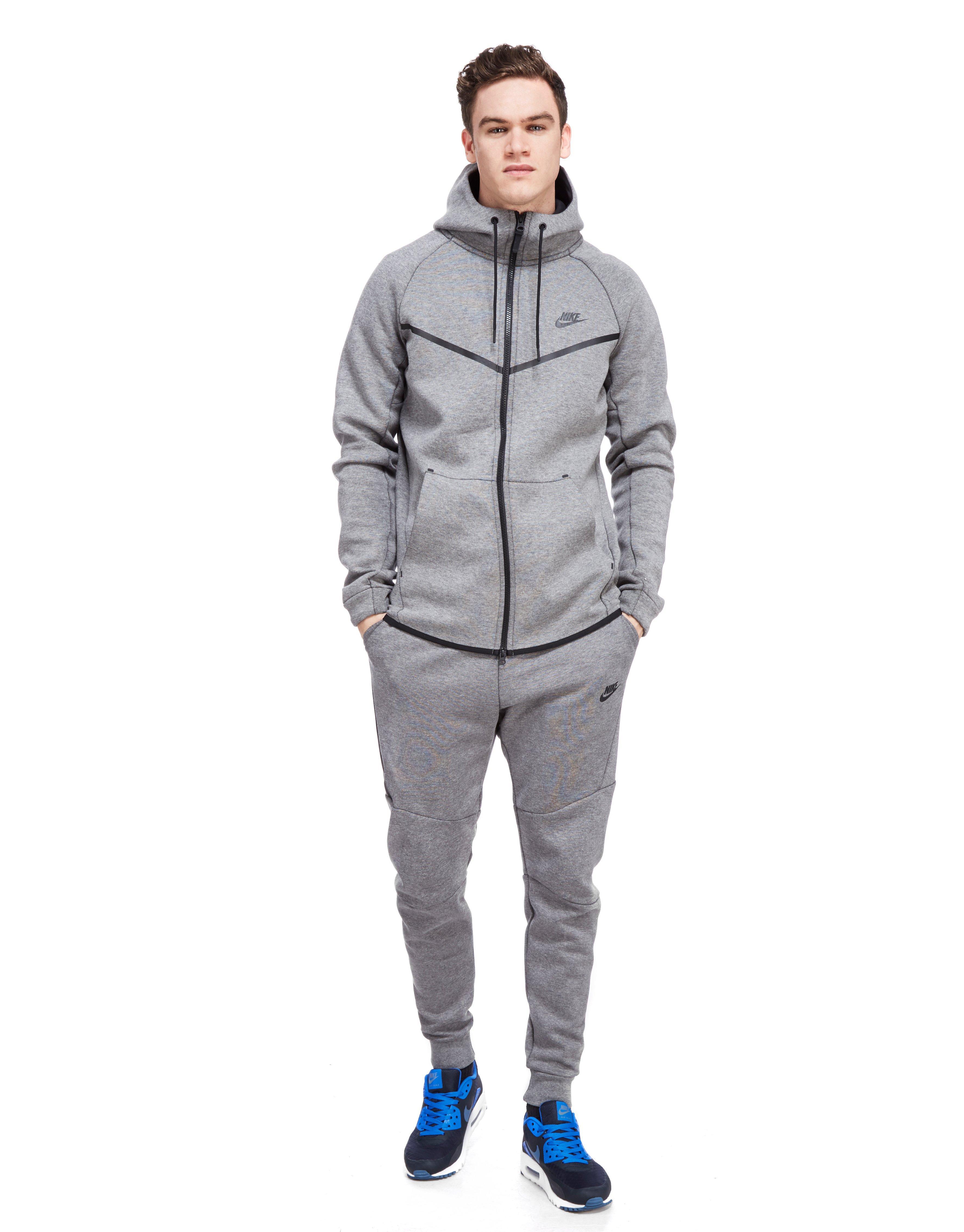 Nike Tech Fleece Windrunner Full Zip Hoodie In Grey Gray For Men Lyst Nike Tech Fleece Windrunner Full Zip Hoodie In Grey Gray For Men Lyst