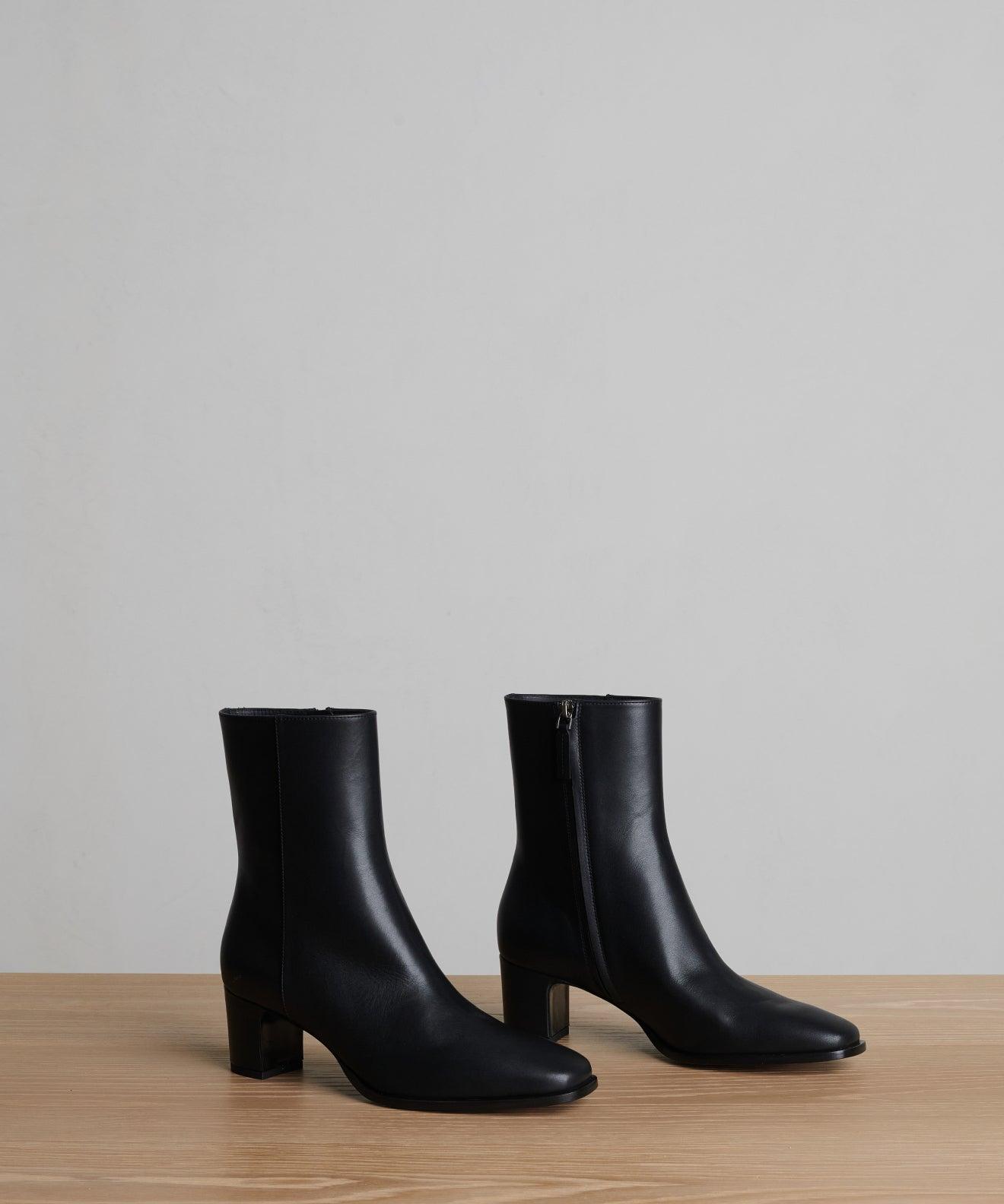 Jenni Kayne Leather Bobby Boot in Black | Lyst