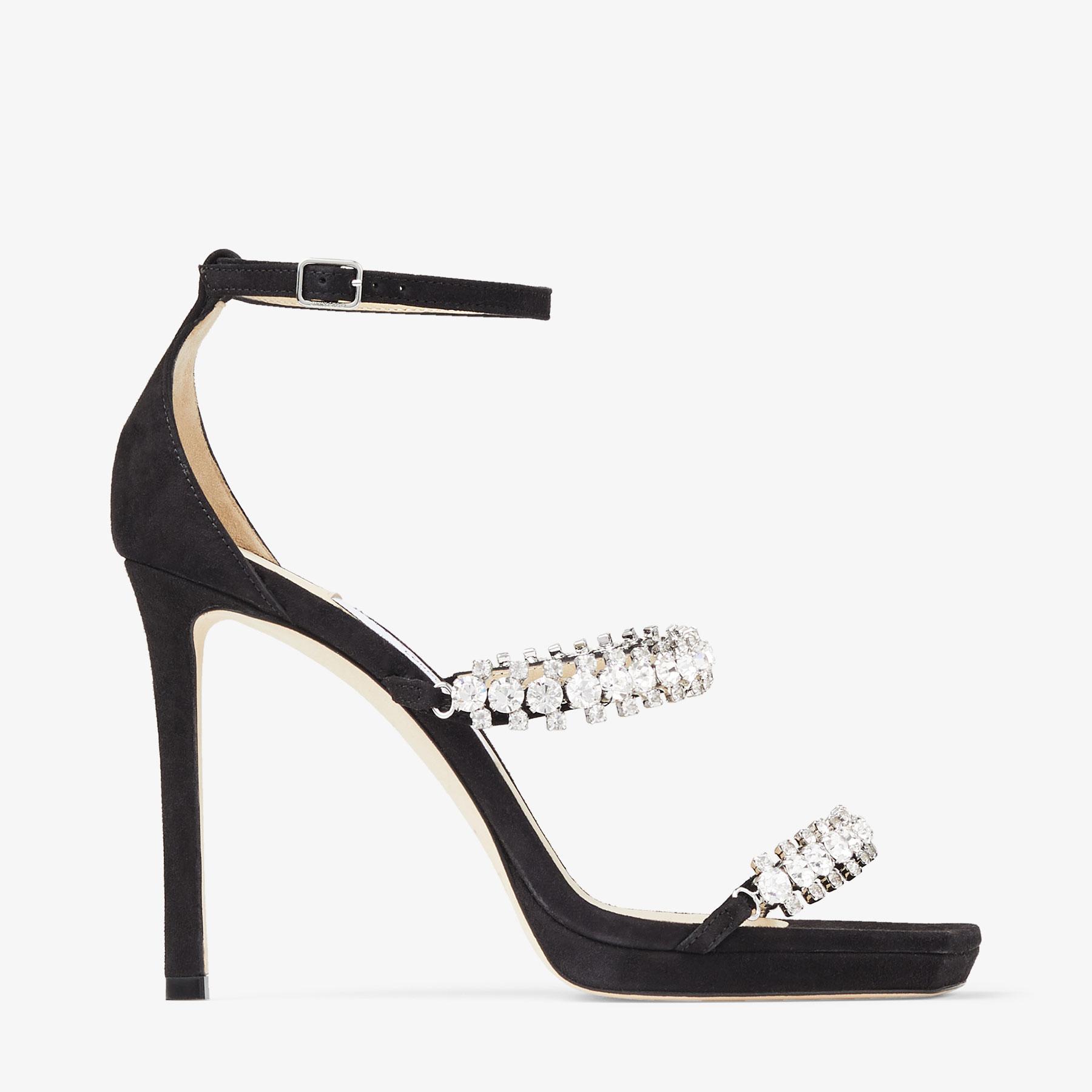 Jimmy Choo Bing Sandal 105 In Black Lyst