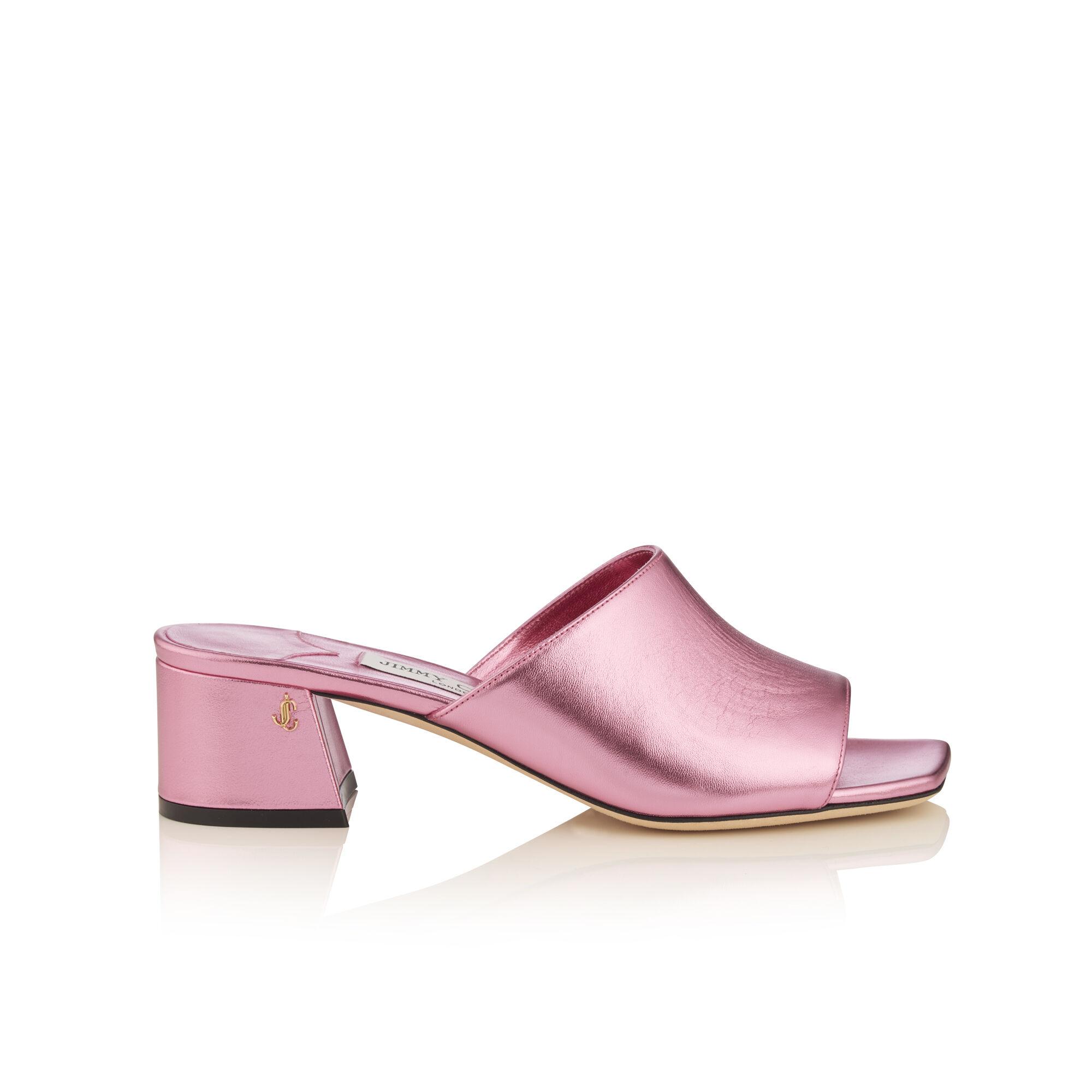 Jimmy Choo Skylah Mule 45 in Pink | Lyst