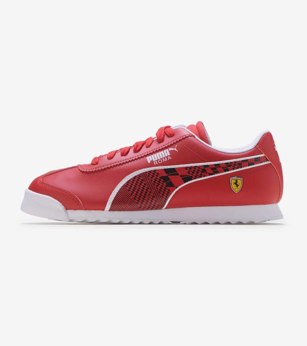 PUMA Roma Ferrari Shoes in Red for Men - Lyst