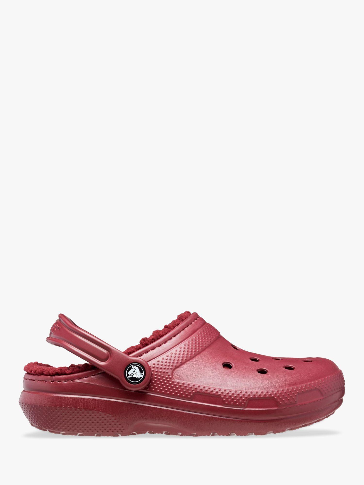 Crocs™ Classic Lined Clogs in Red | Lyst UK