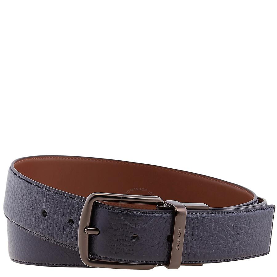 COACH Harness Reversible Belt in Brown for Men | Lyst