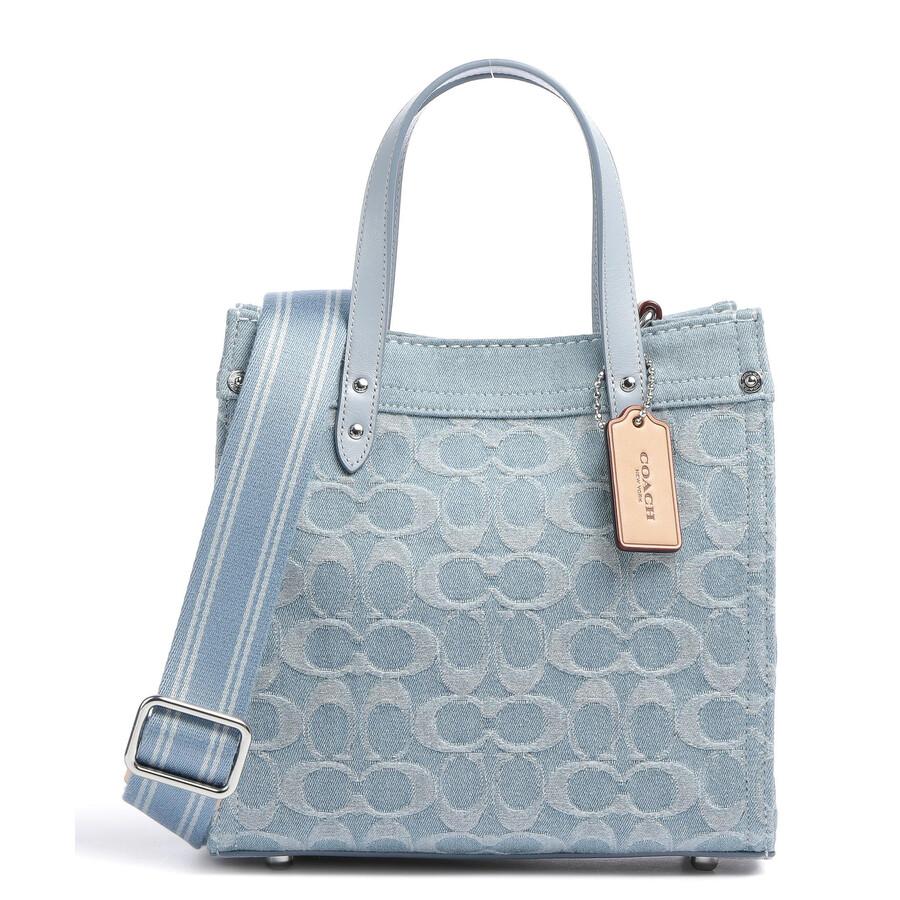 COACH Tote 22 in Blue | Lyst