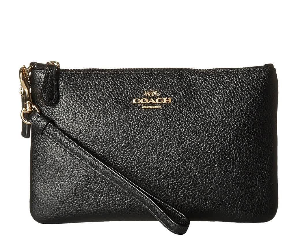 COACH Wristlet in Black | Lyst