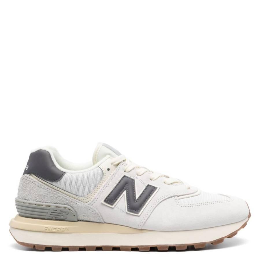 New Balance Suede And Mesh 574 Sneakers, Brand Us in White for Men | Lyst