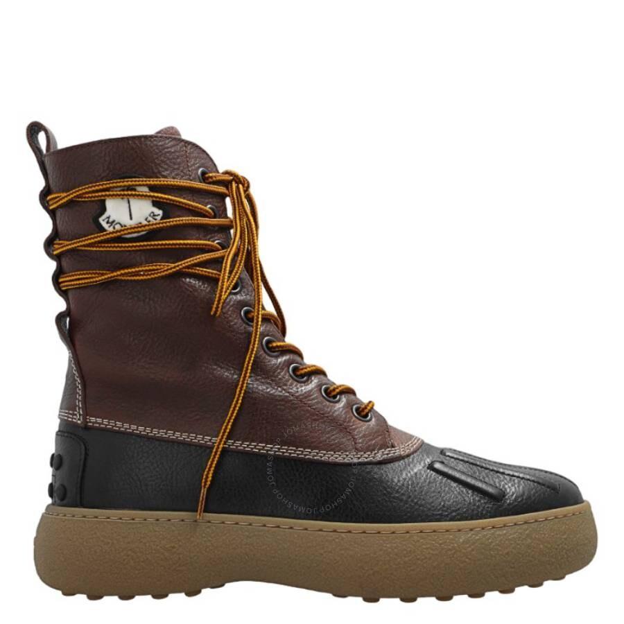 Moncler Genius Winter Gommino Boots in Brown for Men | Lyst