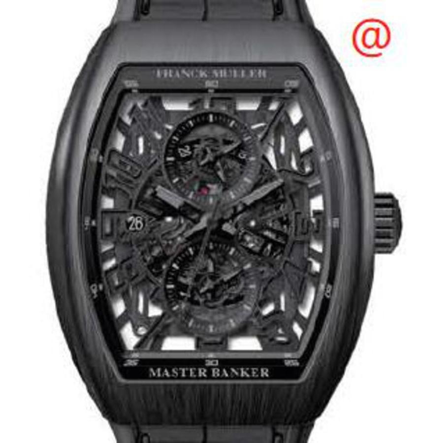 Franck Muller Master Banker Skeleton Chronograph Automatic Watch ...